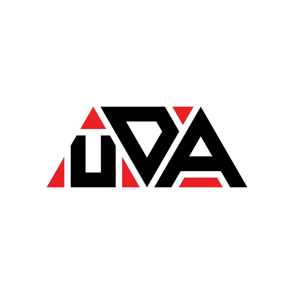 UDA triangle letter logo design with triangle shape. UDA triangle logo ... UDA triangle letter logo design with triangle shape. UDA triangle logo ...