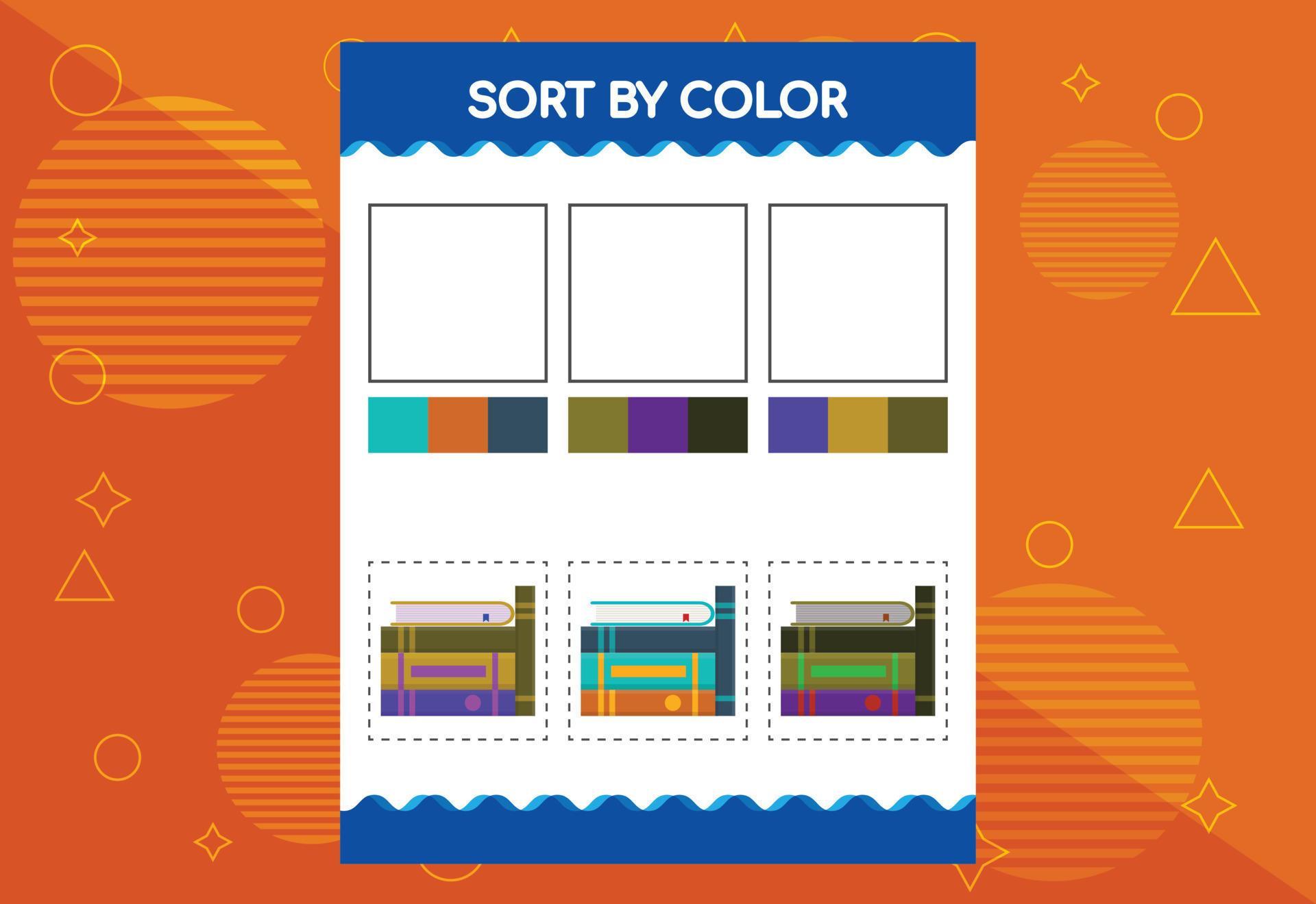 Sort By Color Worksheet For Kids Good For School And Kindergarten sort-by-color-worksheet-for-kids-good-for-school-and-kindergarten