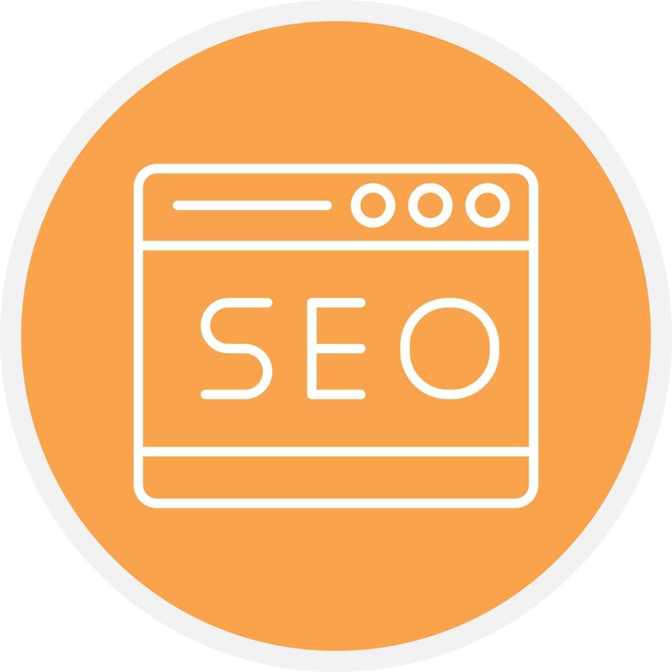 Seo Color Icon 9842099 Vector Art at Vecteezy