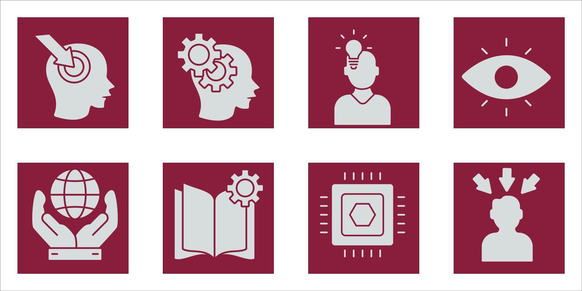 perception icons set . perception pack symbol vector elements for ...