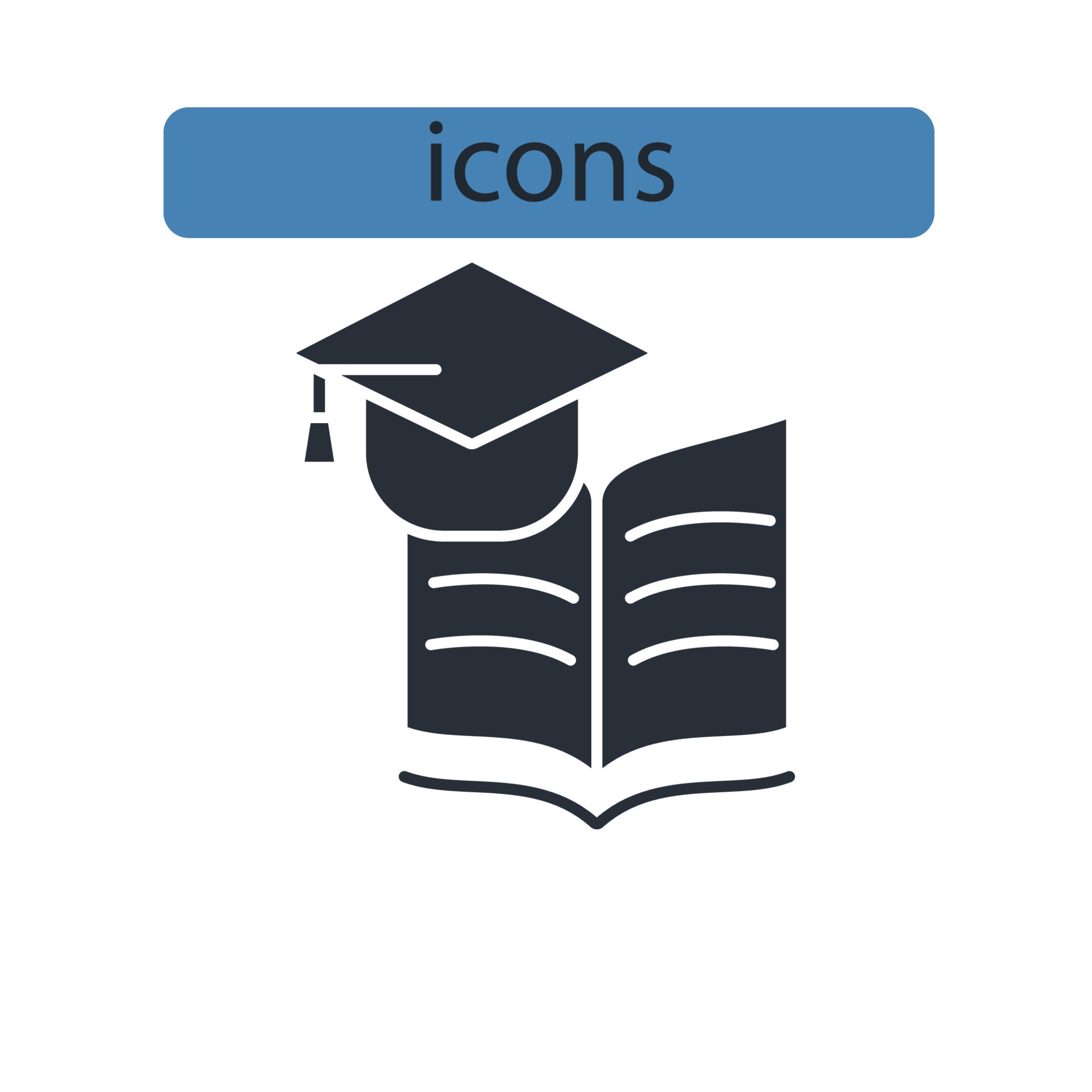 Learning icons symbol vector elements for infographic web 9843113 ...