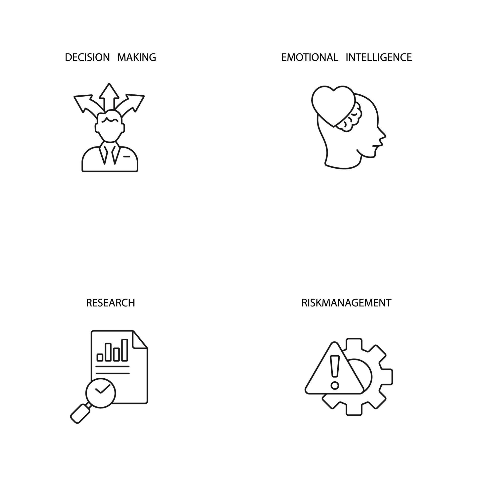 Problem Solving Icons Set Problem Solving Pack Symbol Vector Elements For Infographic Web