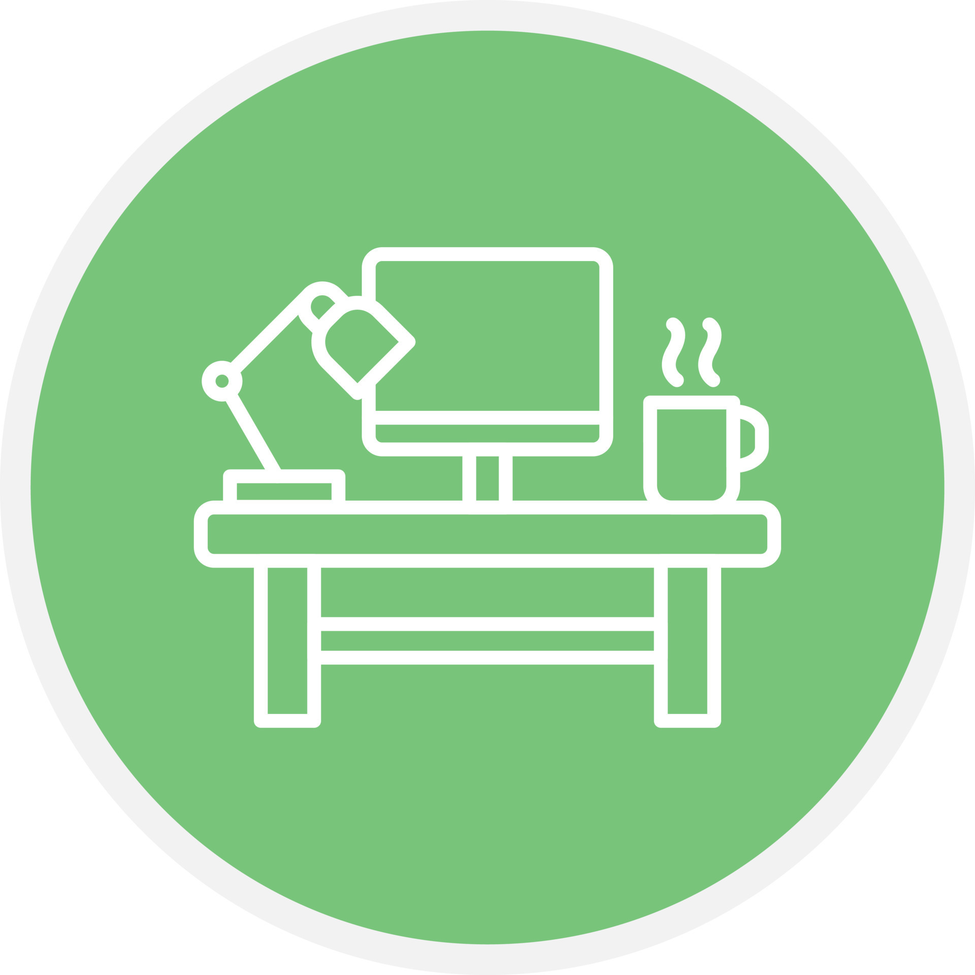 Workspace Line Circle 9844657 Vector Art At Vecteezy