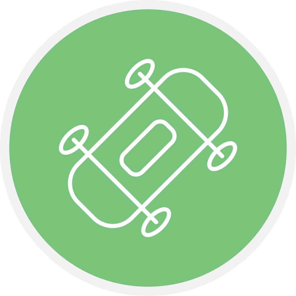 Snowboard Line Circle 9847383 Vector Art at Vecteezy