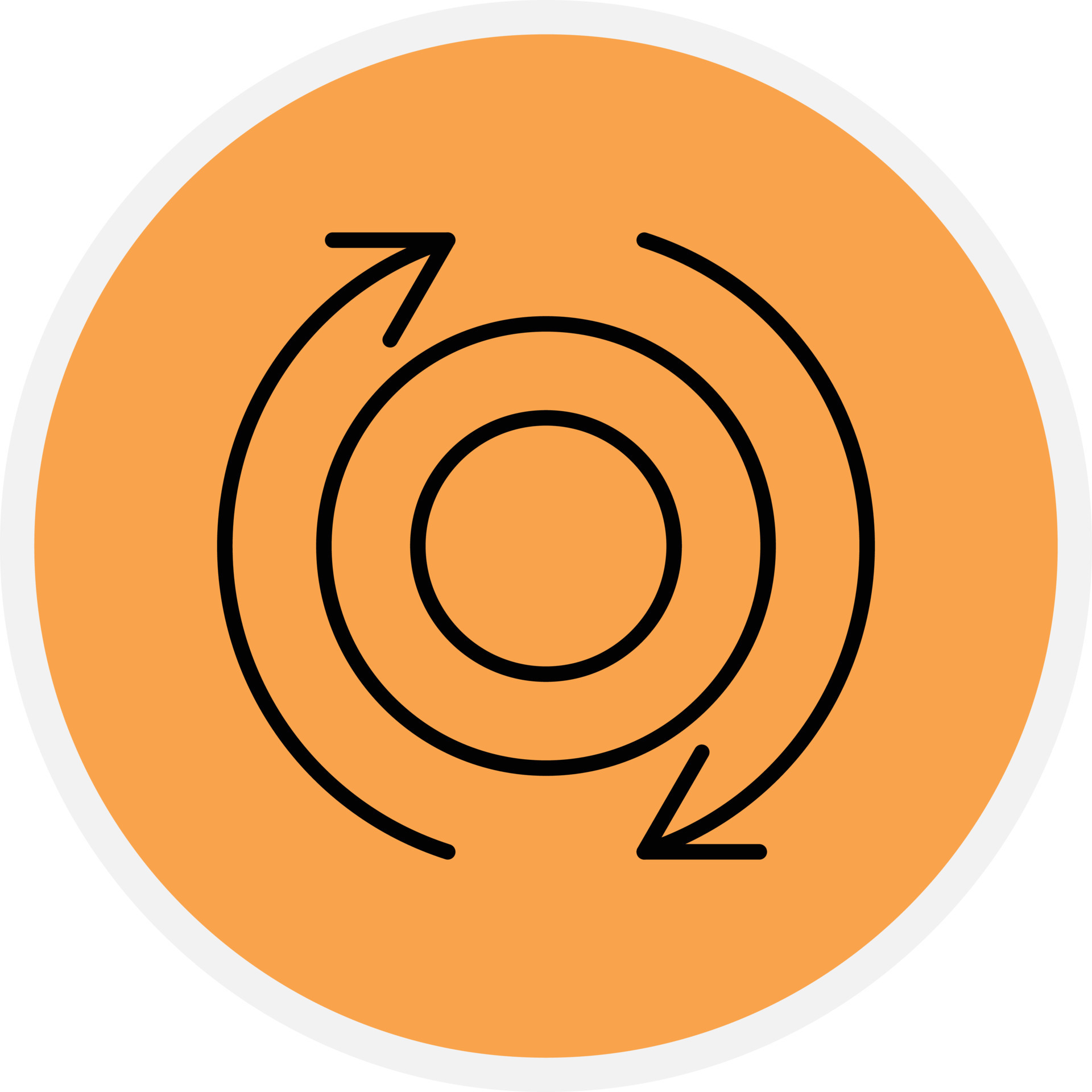 Rotate Line Circle 9861376 Vector Art at Vecteezy