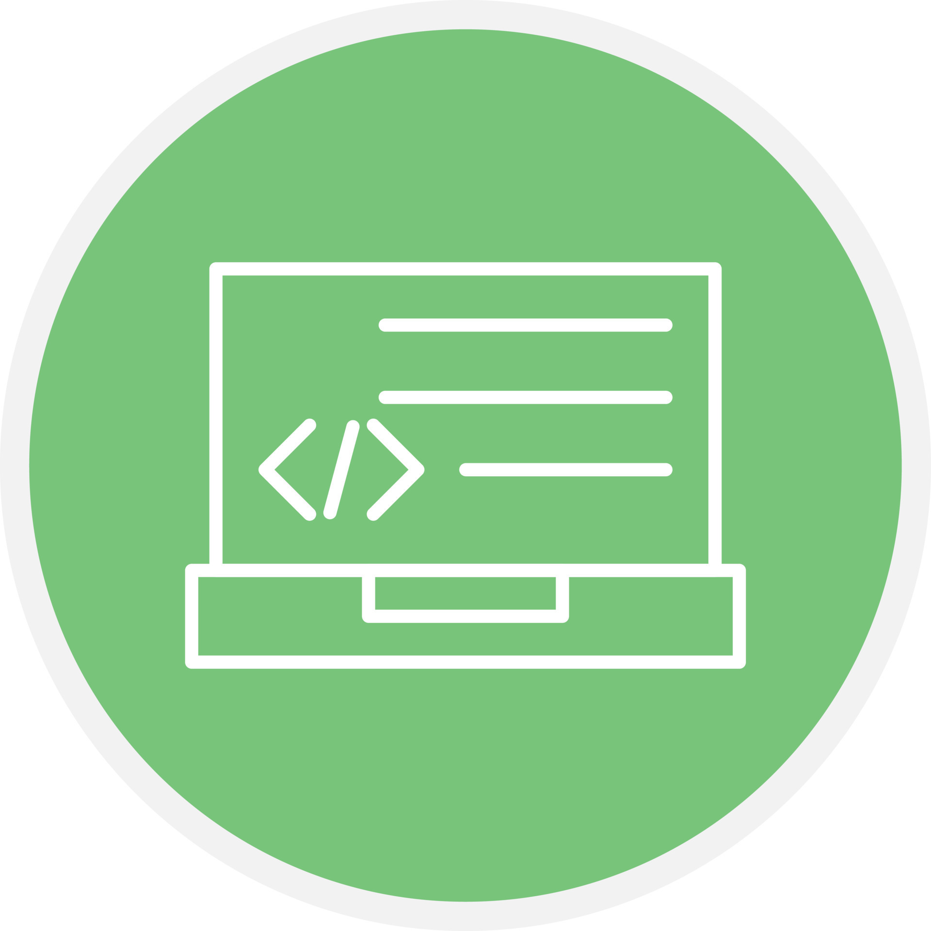 Programming Line Circle 9861421 Vector Art at Vecteezy