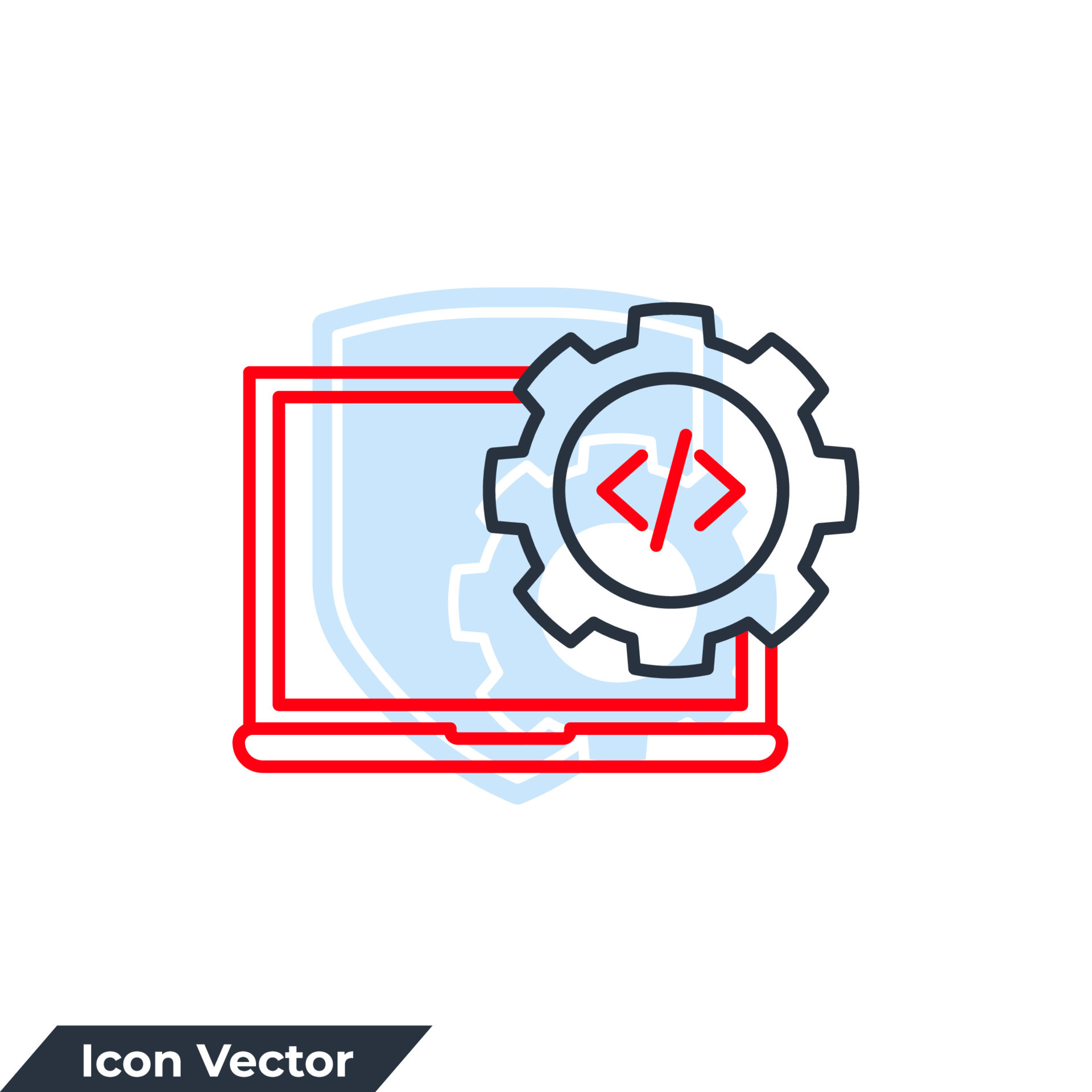 coding icon logo vector illustration. Web Development and Website ... coding icon logo vector illustration. Web Development and Website ...