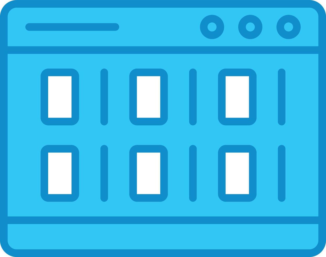 Coding Line Filled Blue 9874578 Vector Art at Vecteezy