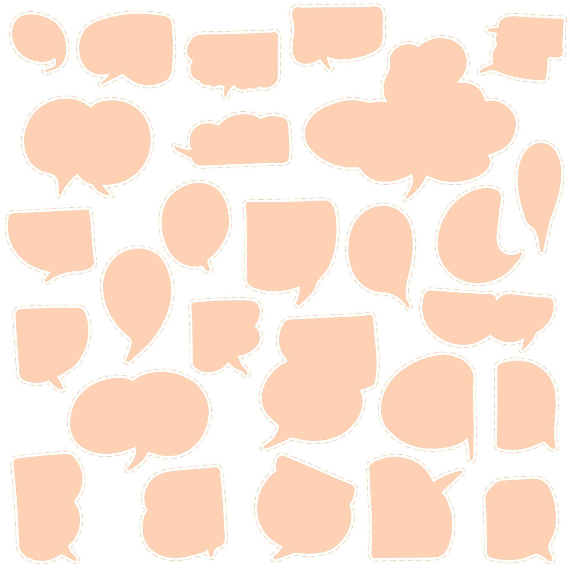 Speech bubble vector set 9874619 Vector Art at Vecteezy