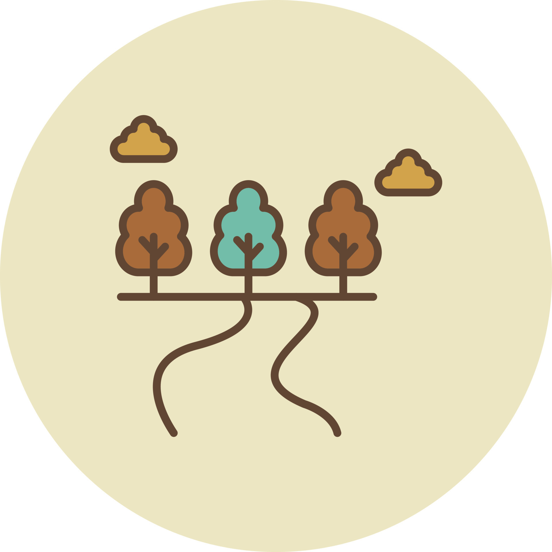 River Filled Retro 9875419 Vector Art at Vecteezy