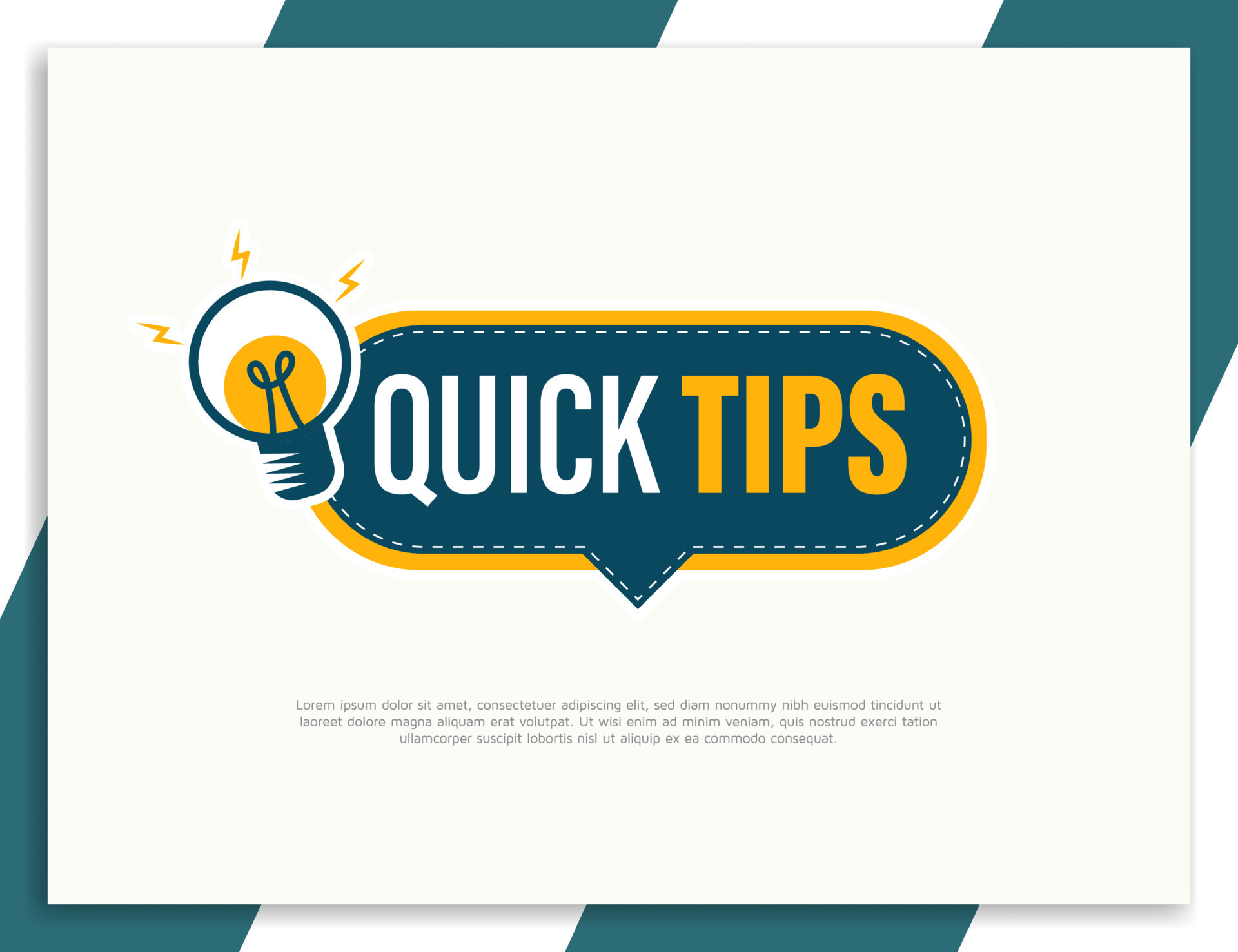 Tips And Tricks Banner Tips And Tricks Banner
