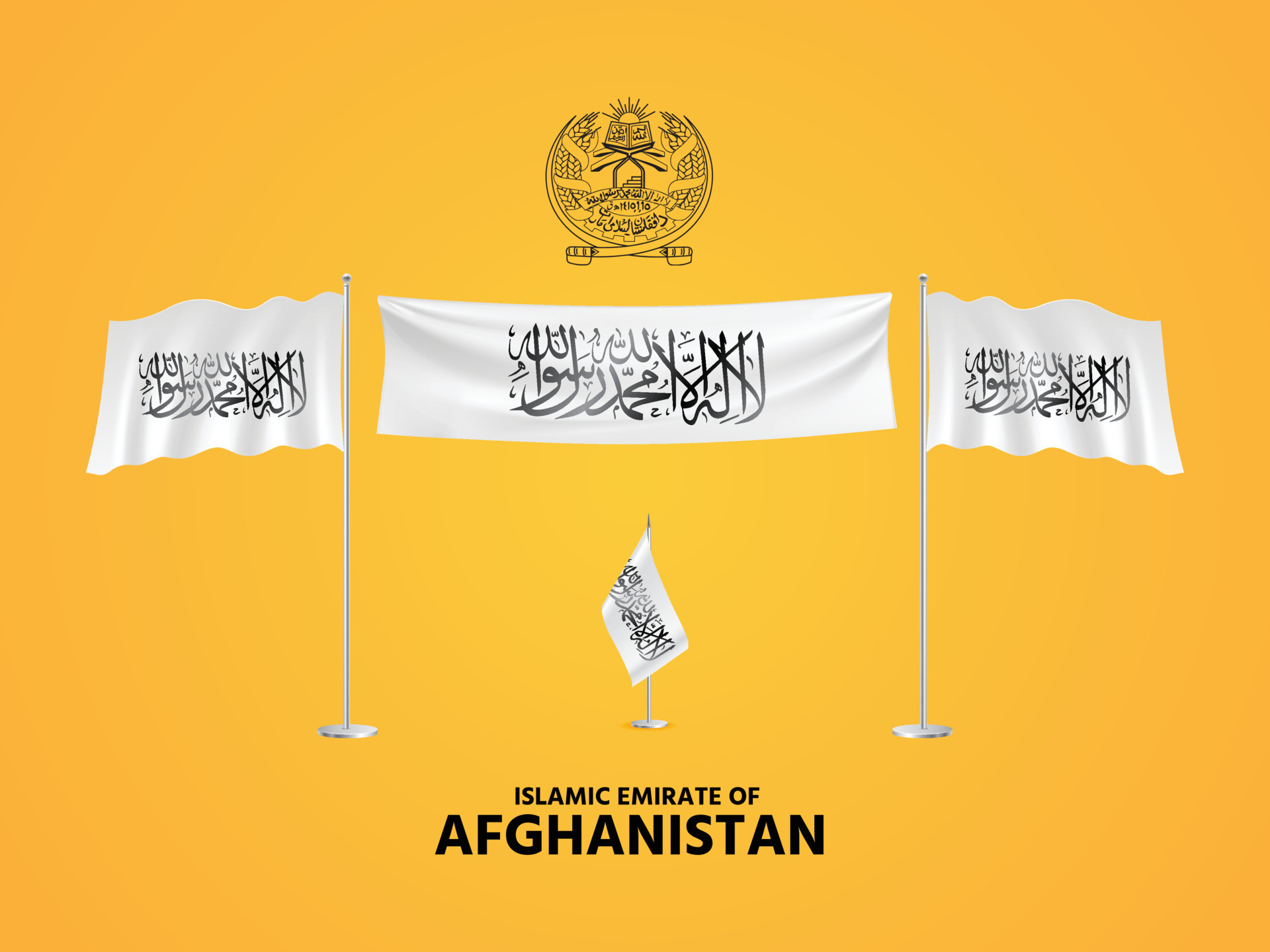 emirato islámico de elementos vectoriales de afganistán. estado ... emirato islámico de elementos vectoriales de afganistán. estado ...