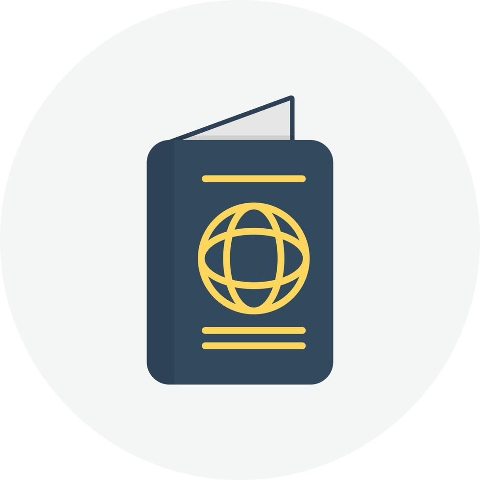 Passport Flat Circle 9913000 Vector Art At Vecteezy