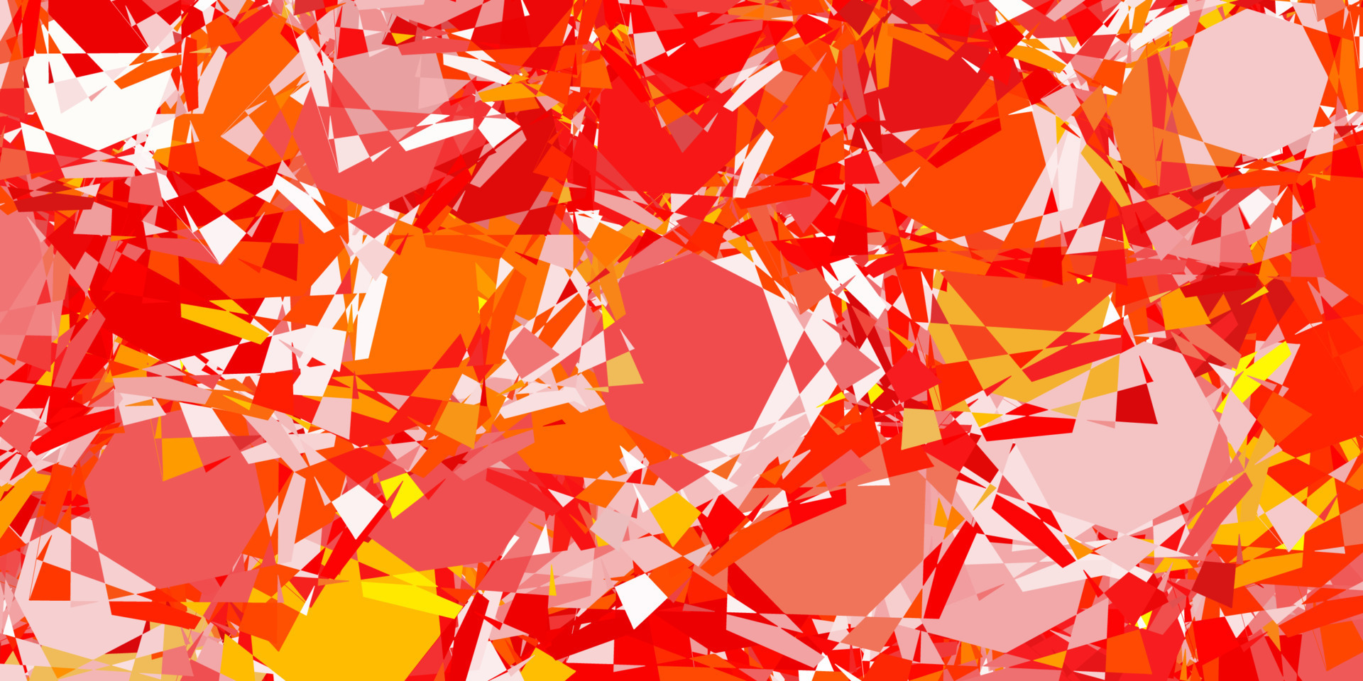 Light Orange Vector Layout With Triangle Forms 9913049 Vector Art At
