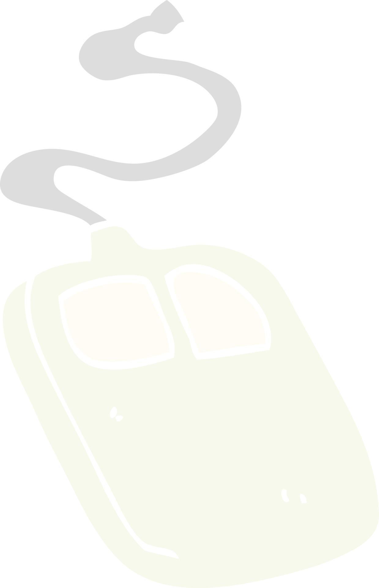 cartoon doodle old computer mouse 9913708 Vector Art at Vecteezy