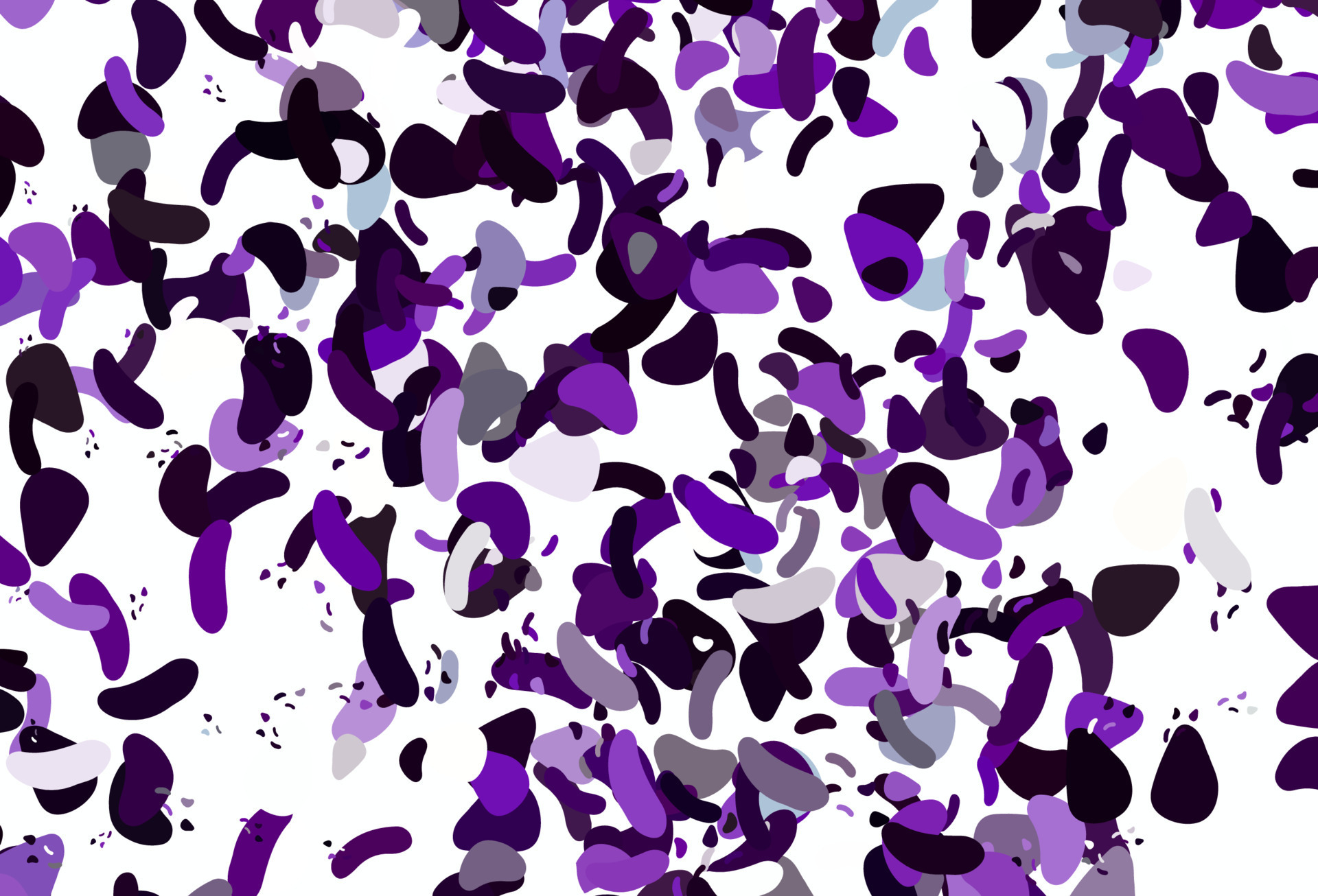 Light Purple vector background with abstract forms. 9913974 Vector Art ...