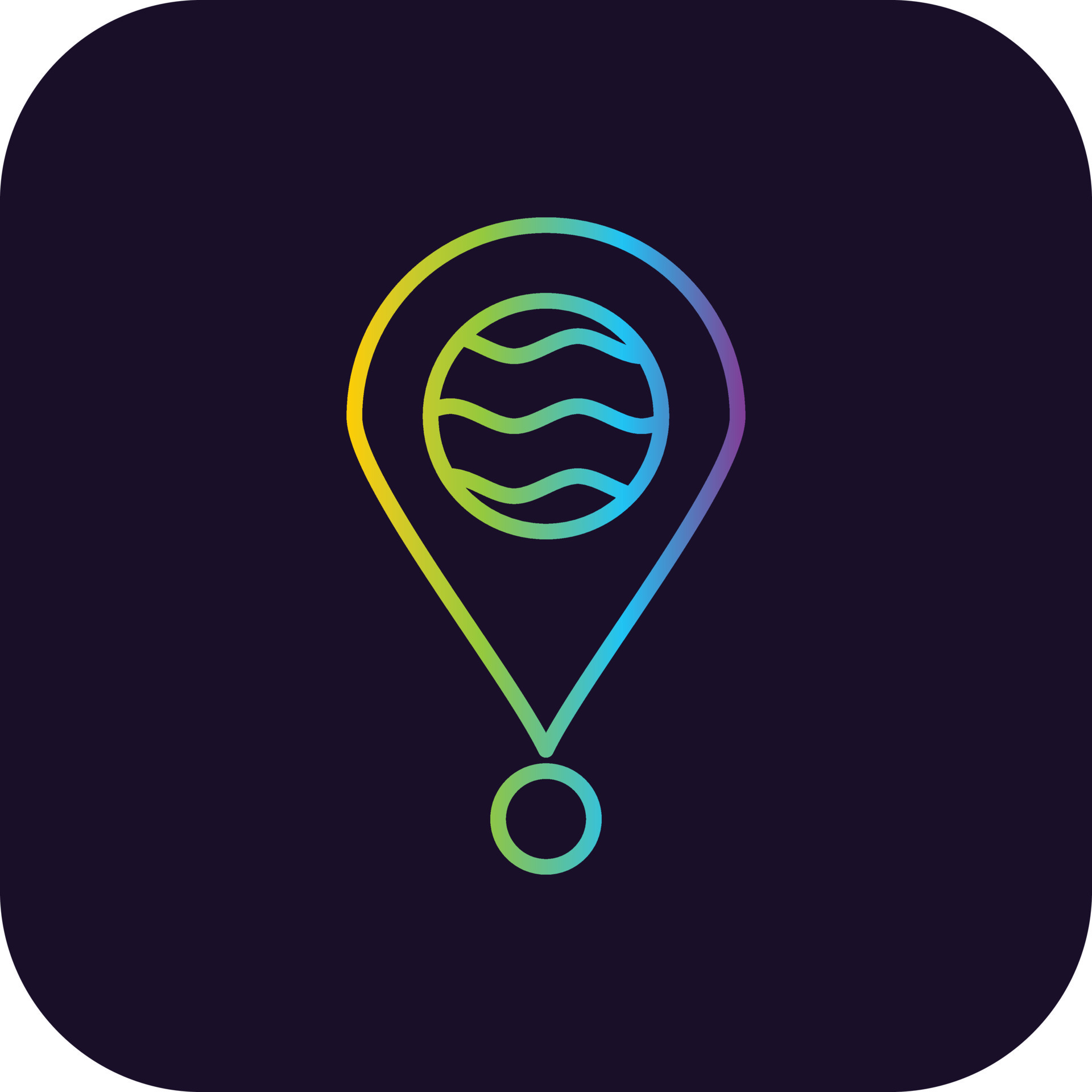 Location Gradient Icon 9914835 Vector Art at Vecteezy