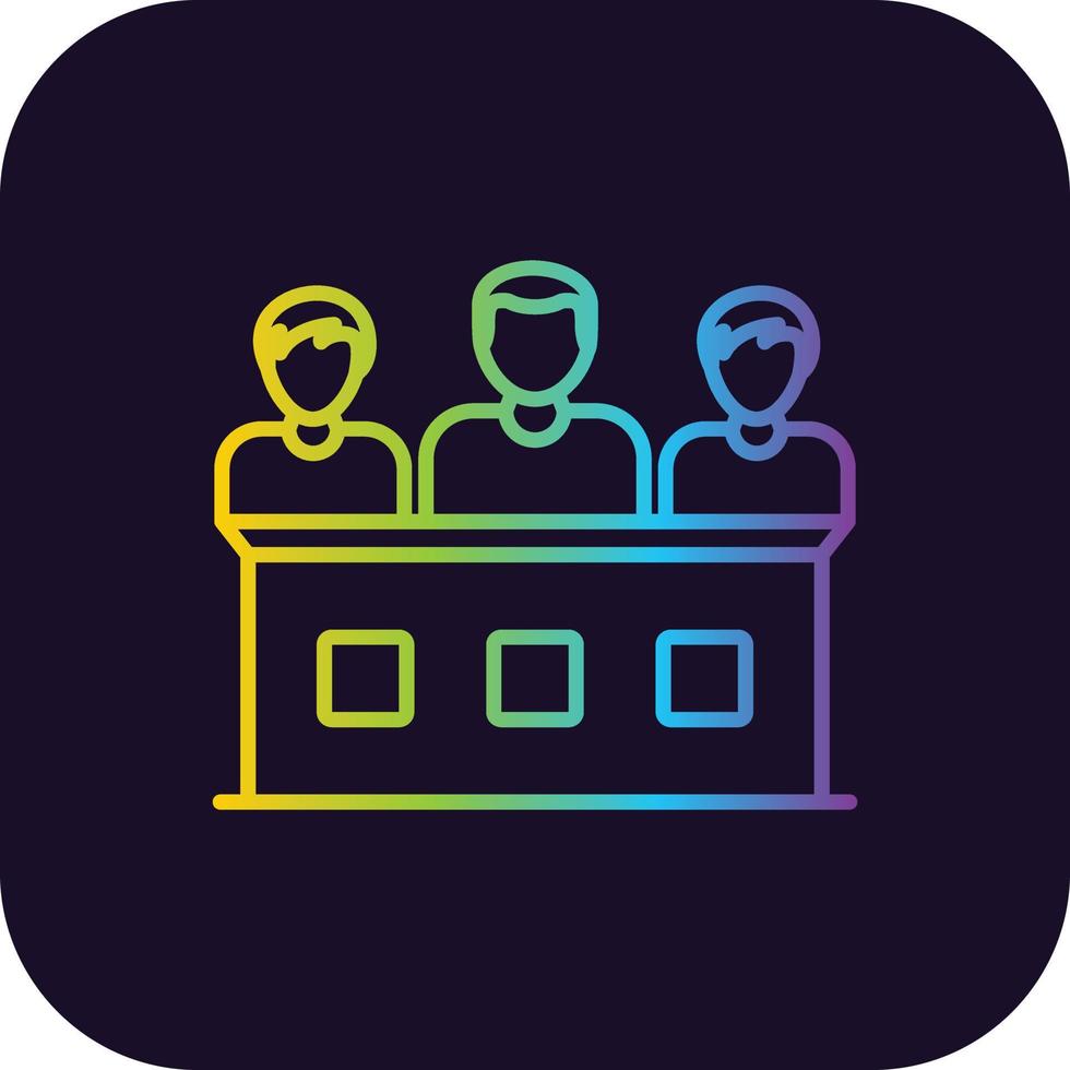 Contest Gradient Icon 9914884 Vector Art at Vecteezy