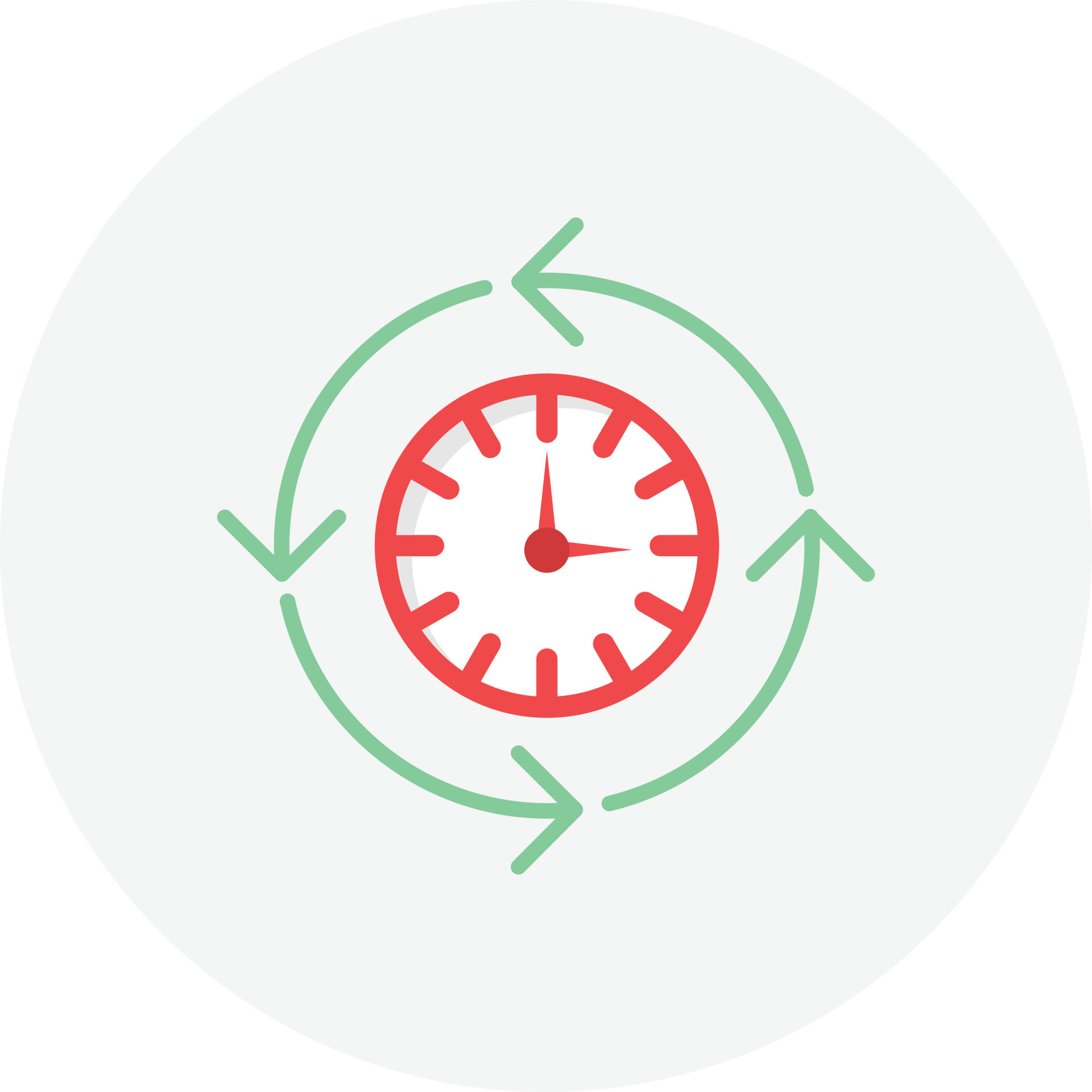 Processing Time Flat Circle 9915935 Vector Art At Vecteezy