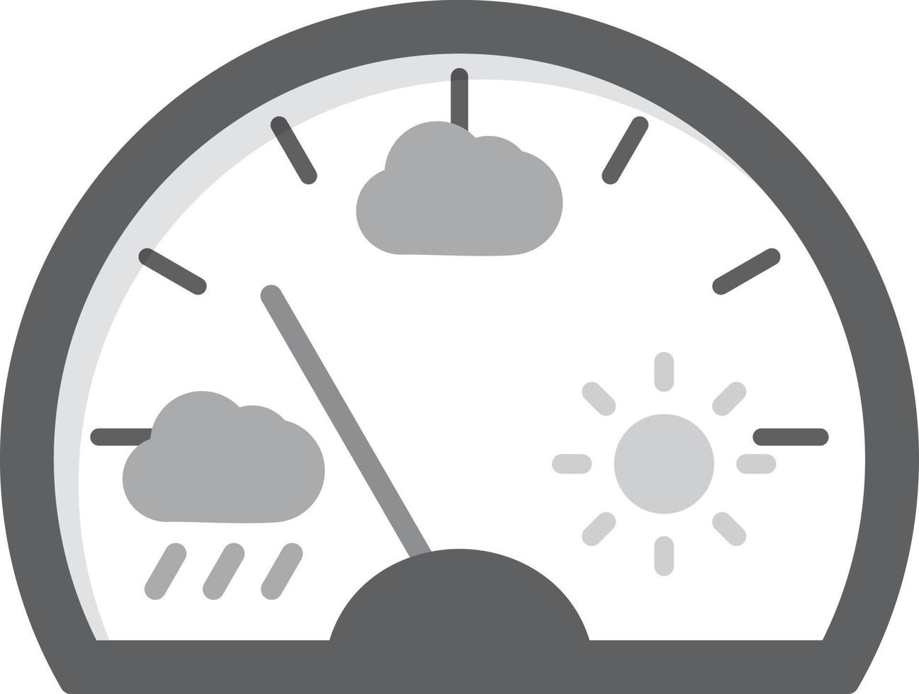 Barometer Flat Greyscale 9917181 Vector Art at Vecteezy