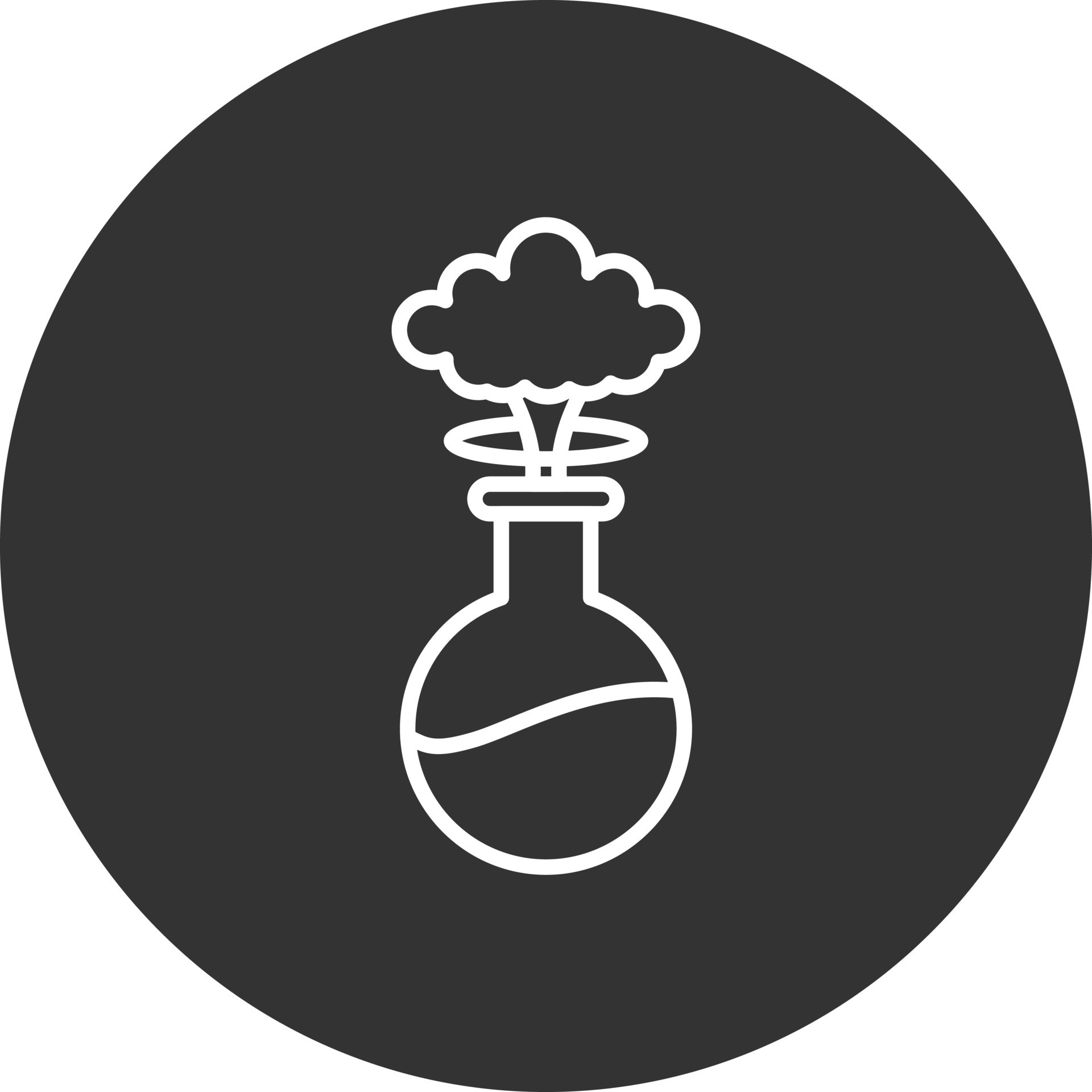 Lab Explosion Line Inverted Icon 9918094 Vector Art at Vecteezy