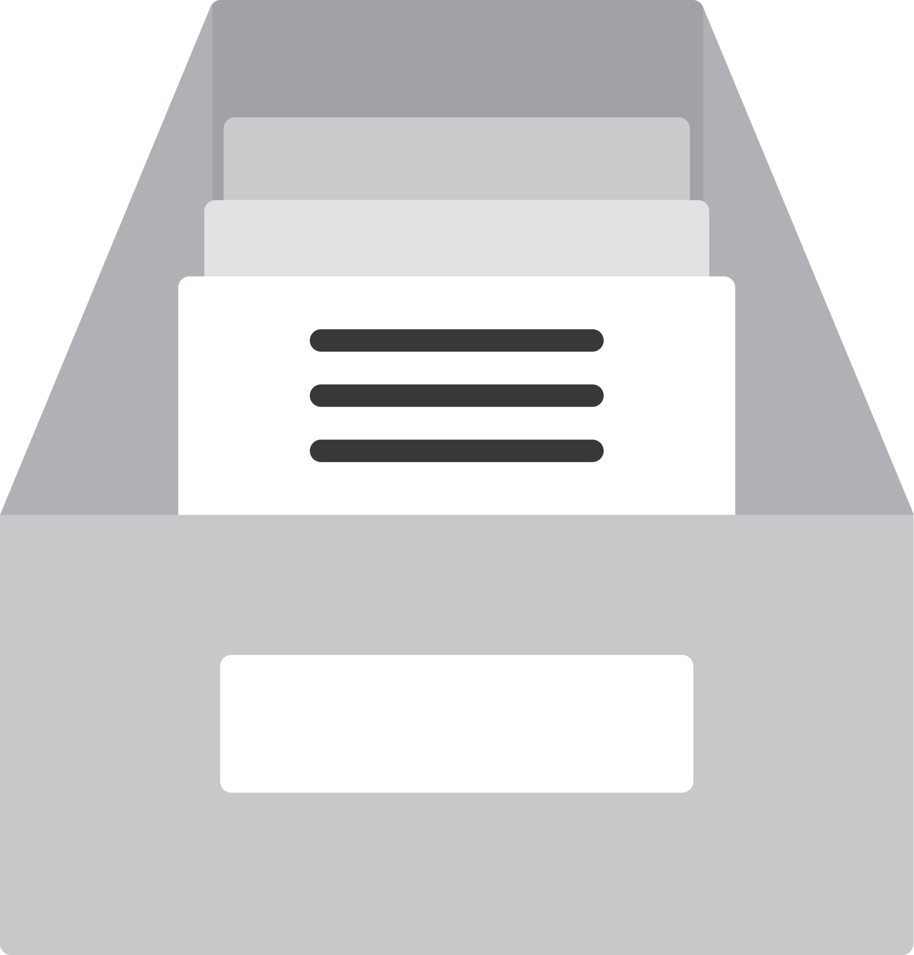 Archive Flat Greyscale 9918511 Vector Art at Vecteezy