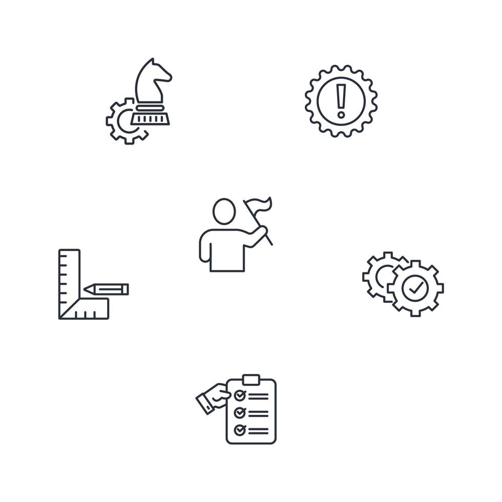 Kpi A Performance Indicator Or Key Performance Indicator Icons Set Kpi A Performance