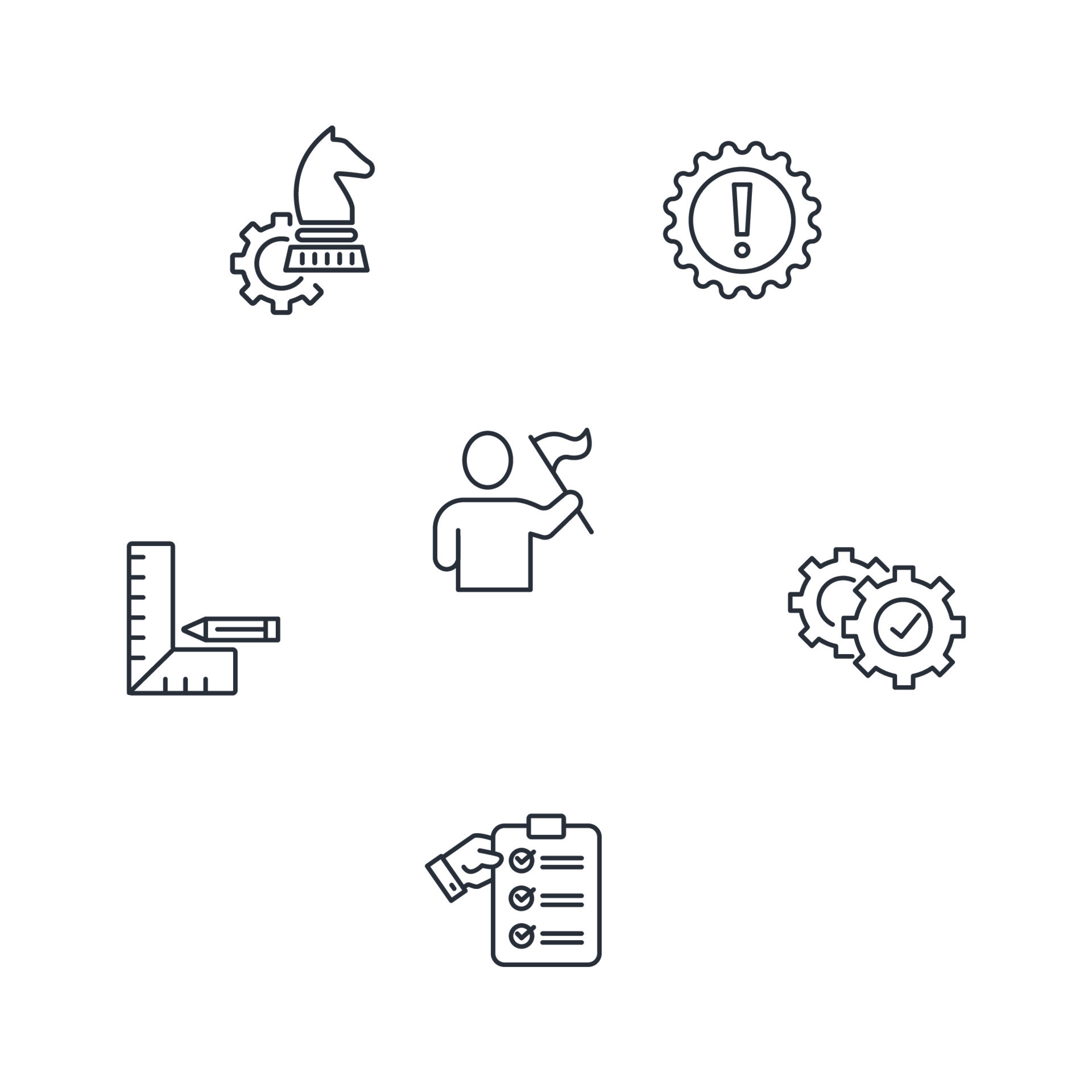 Kpi A Performance Indicator Or Key Performance Indicator Icons Set