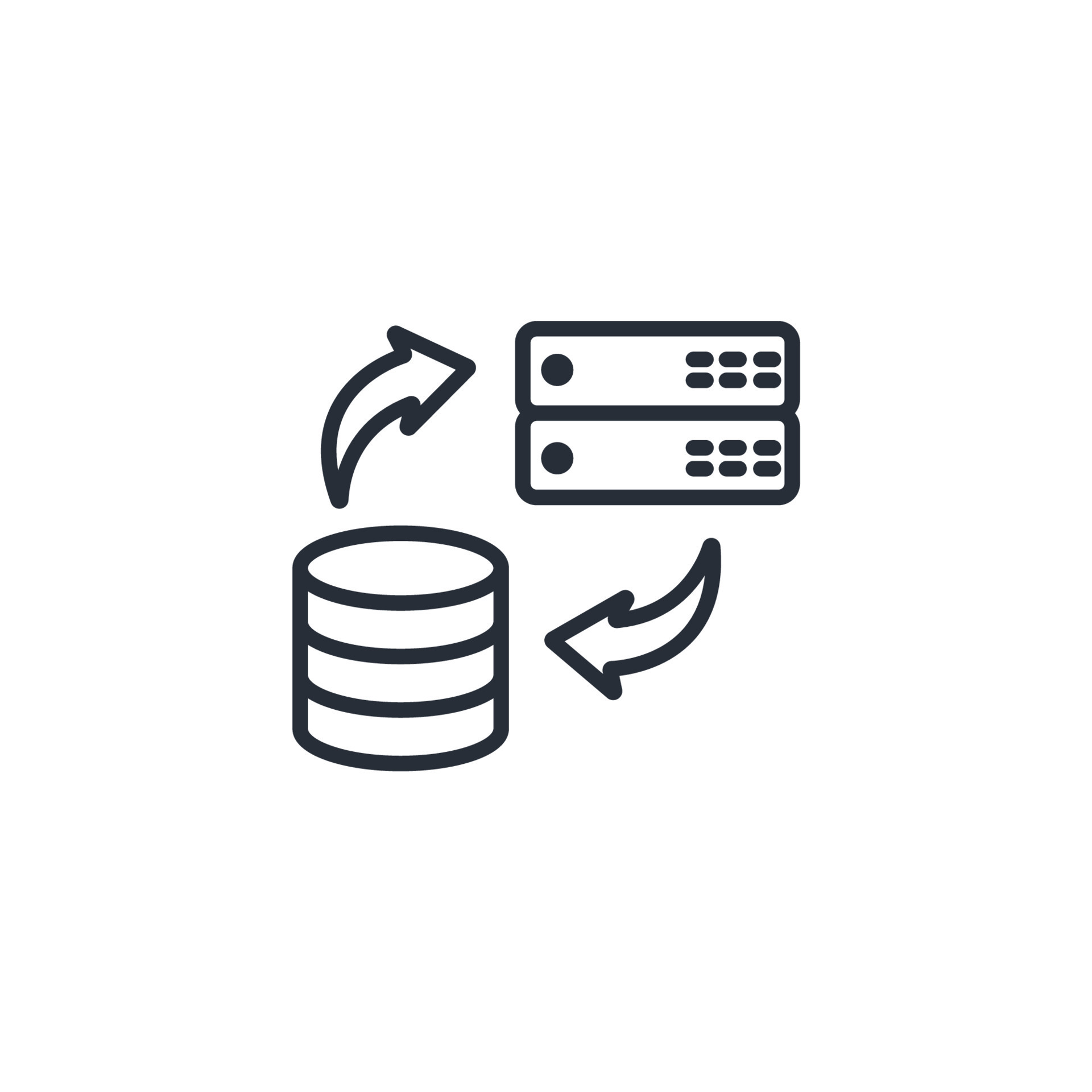 Backup Icons Symbol Vector Elements For Infographic Web 9922503 Vector