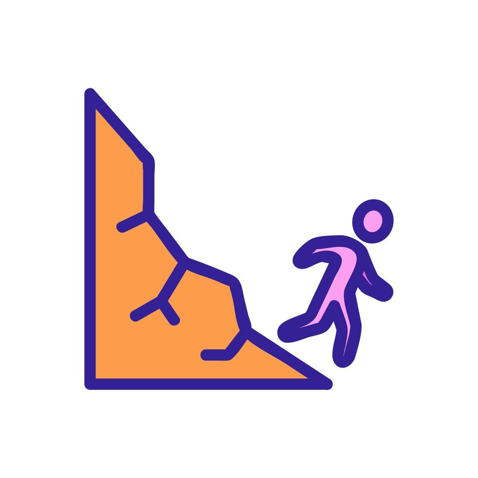 landslide Icon vector. Isolated contour symbol illustration 9923536 ... landslide Icon vector. Isolated contour symbol illustration 9923536 ...