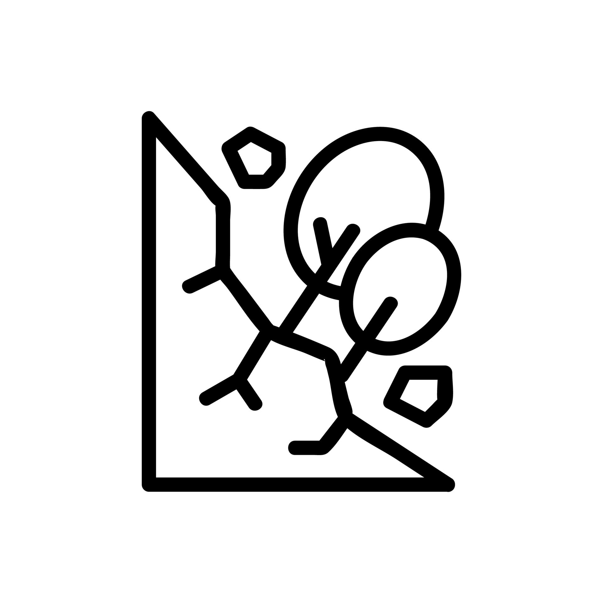 landslide Icon vector. Isolated contour symbol illustration 9923561 ... landslide Icon vector. Isolated contour symbol illustration 9923561 ...