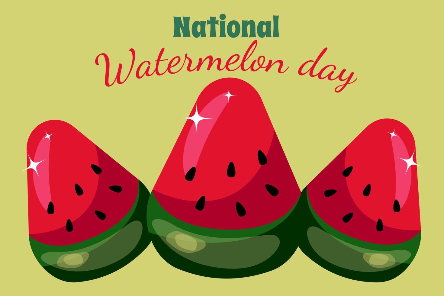 watermelon day. August 3rd. world watermelon day. national watermelon ...
