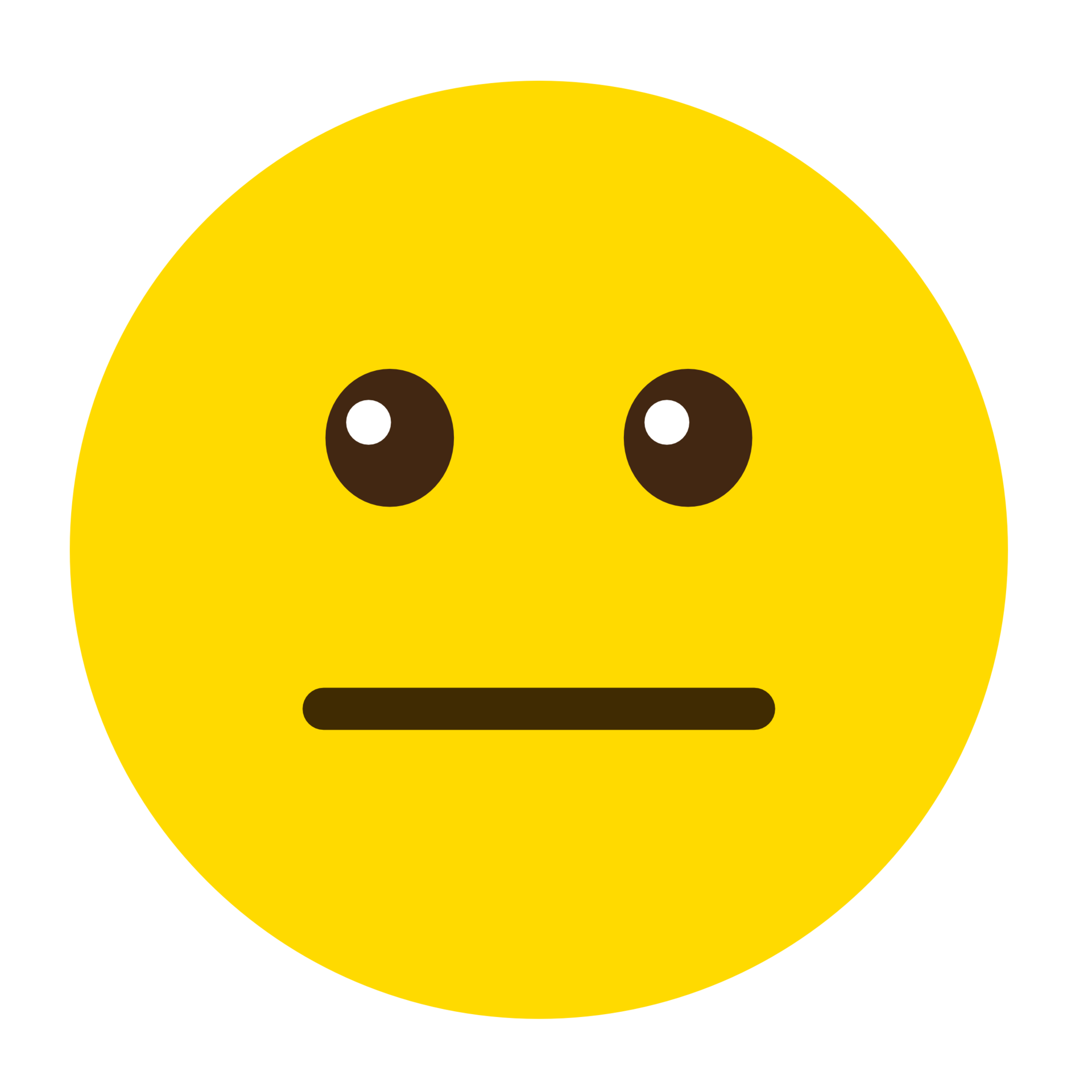 arquivo png emoji de rosto de indiferença 9931818 PNG