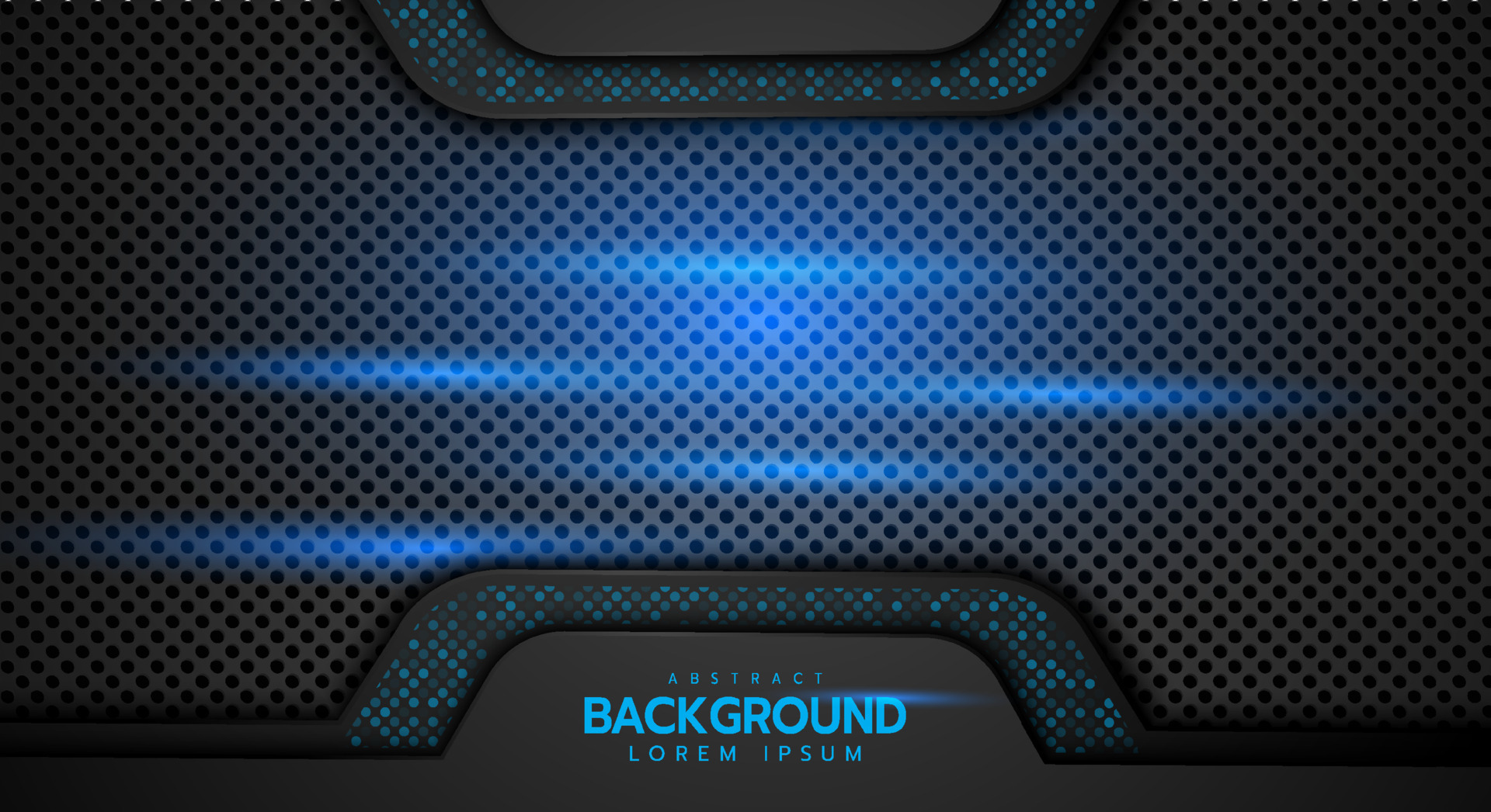 Abstract Line Geometric Direction On Hexagon Mesh Design Modern Luxury Futuristic Background