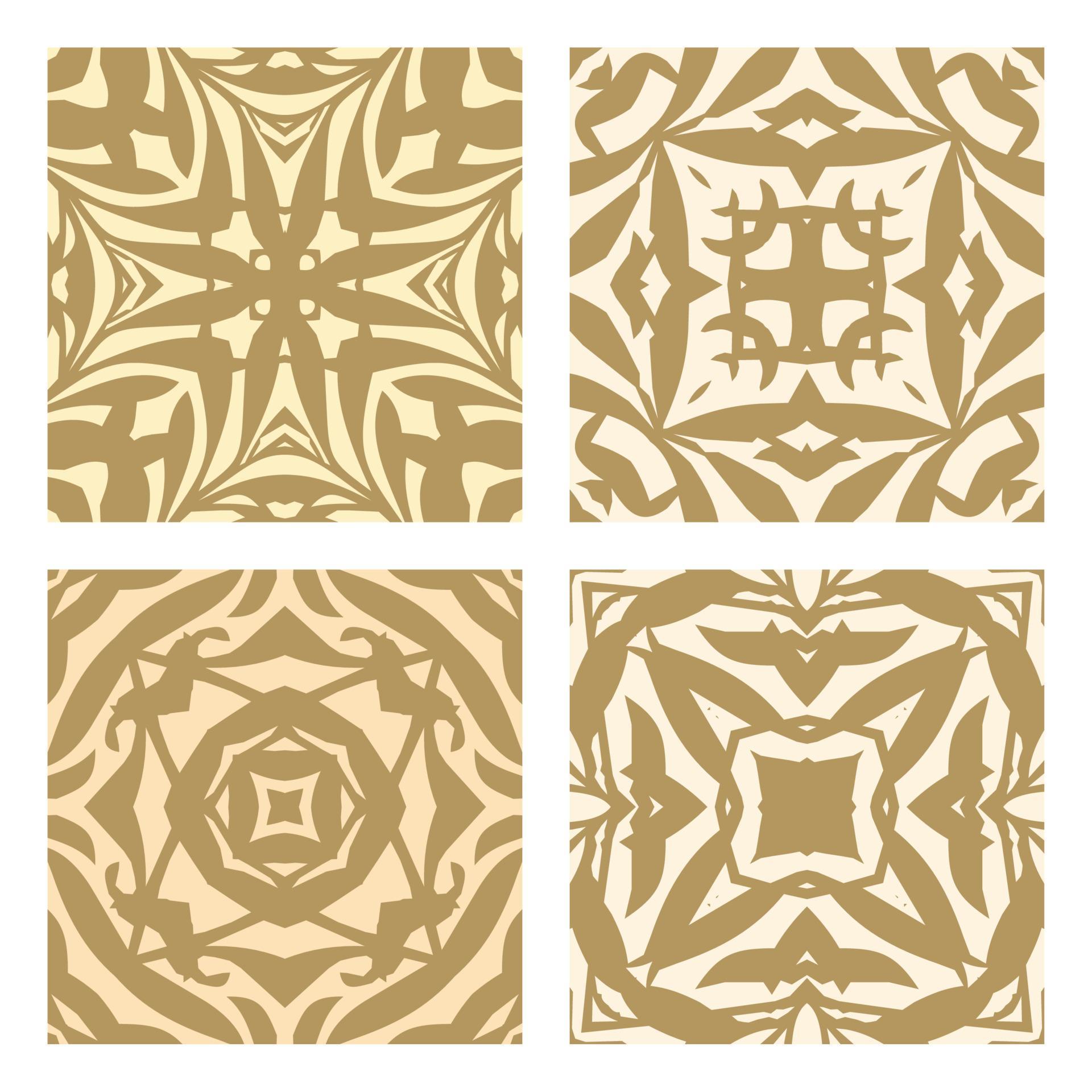tiles patterns seamless design in Vector illustration Free Vector ...