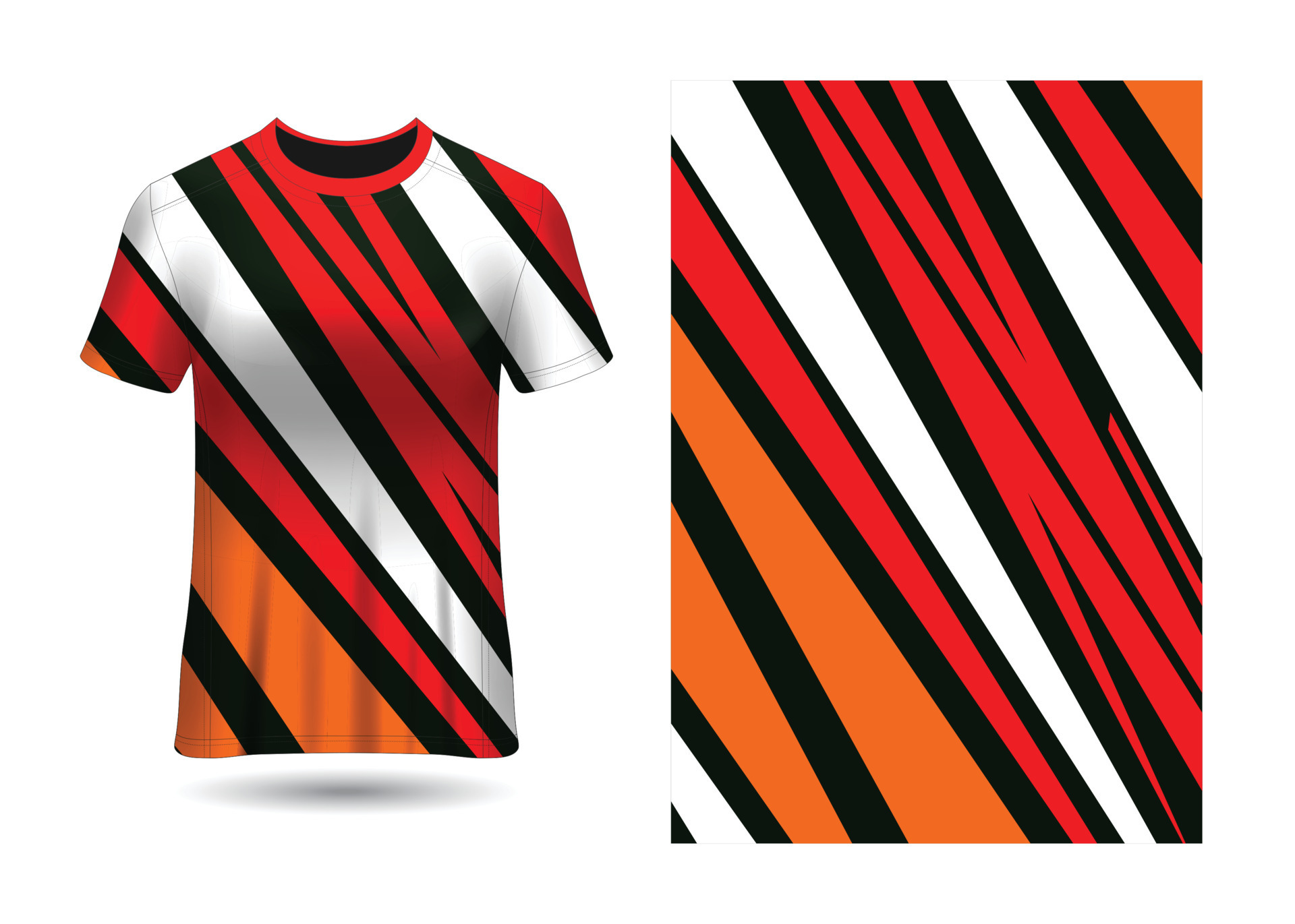 T Shirt Sports Abstract Texture Design Jersey For Racing Soccer Gaming