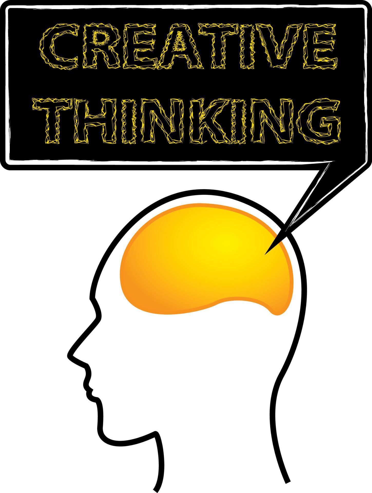 creative thinking brain 9952679 Vector Art at Vecteezy