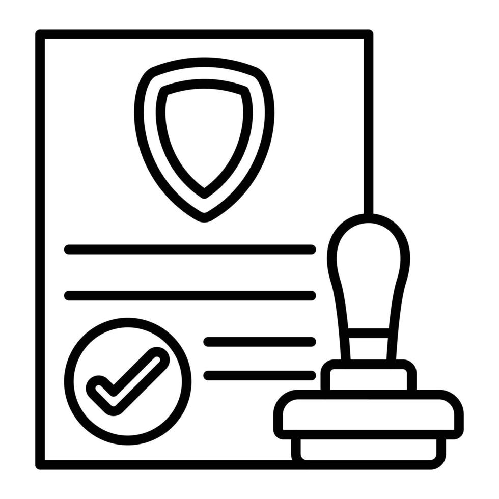 Approval Line Icon 9953233 Vector Art at Vecteezy Approval Line Icon 9953233 Vector Art at Vecteezy