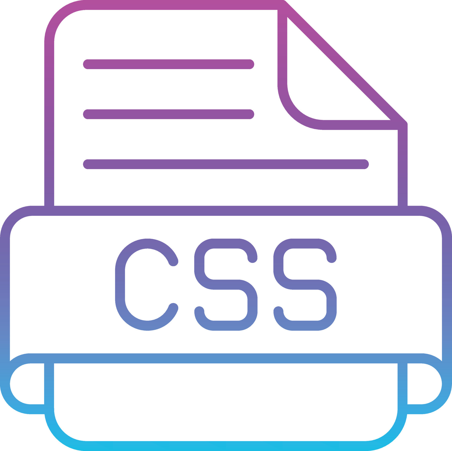 Css Line Gradient Icon 9953412 Vector Art at Vecteezy Css Line Gradient Icon 9953412 Vector Art at Vecteezy