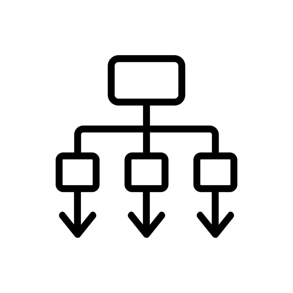 Gradual Algorithm Icon Vector Outline Illustration 9962096 Vector Art At Vecteezy