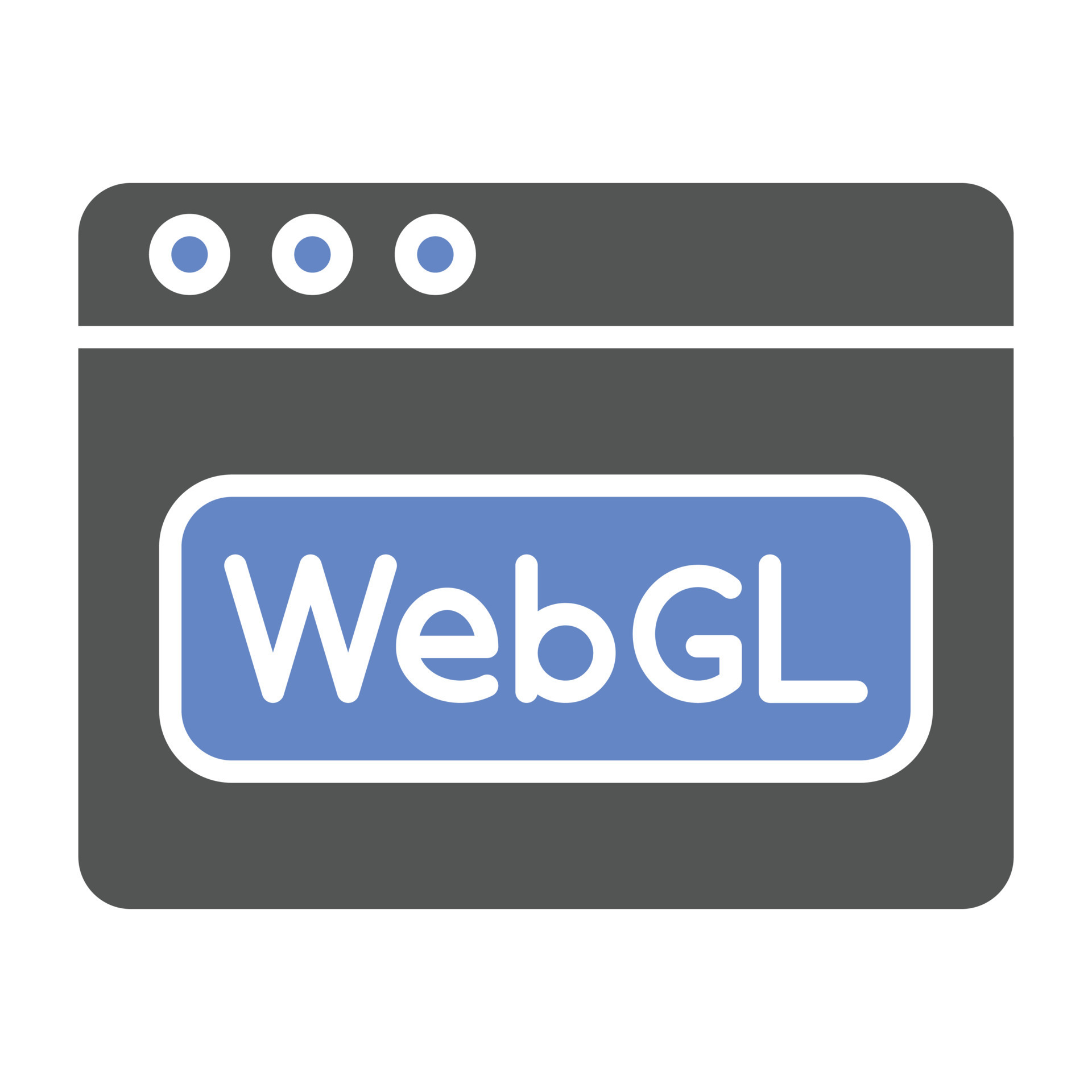 Webgl Icon Style 9966519 Vector Art at Vecteezy
