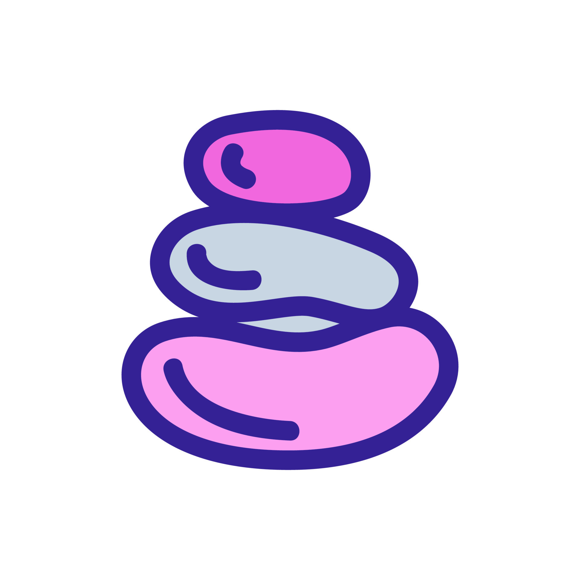 Stone Massage Icon Vector Isolated Contour Symbol Illustration 9970868 Vector Art At Vecteezy