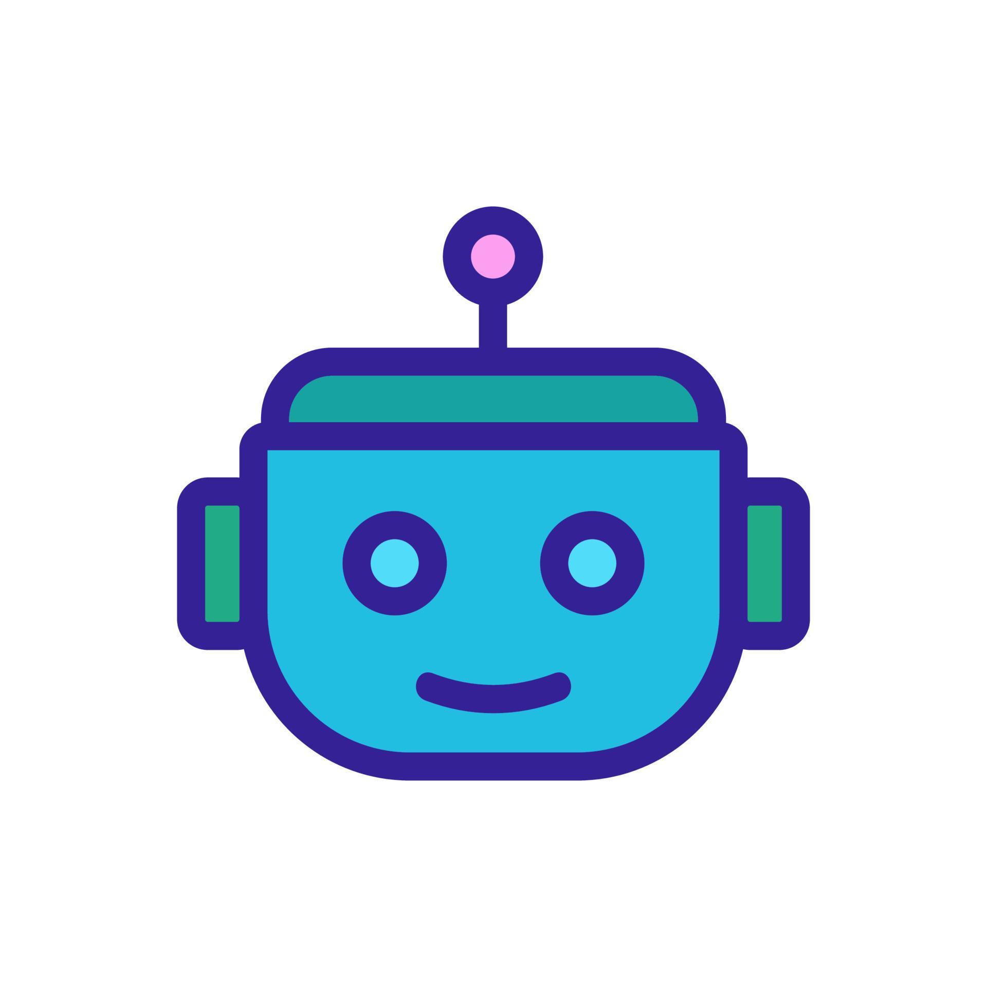Chat Bot Icon Vector Isolated Contour Symbol Illustration 9971208