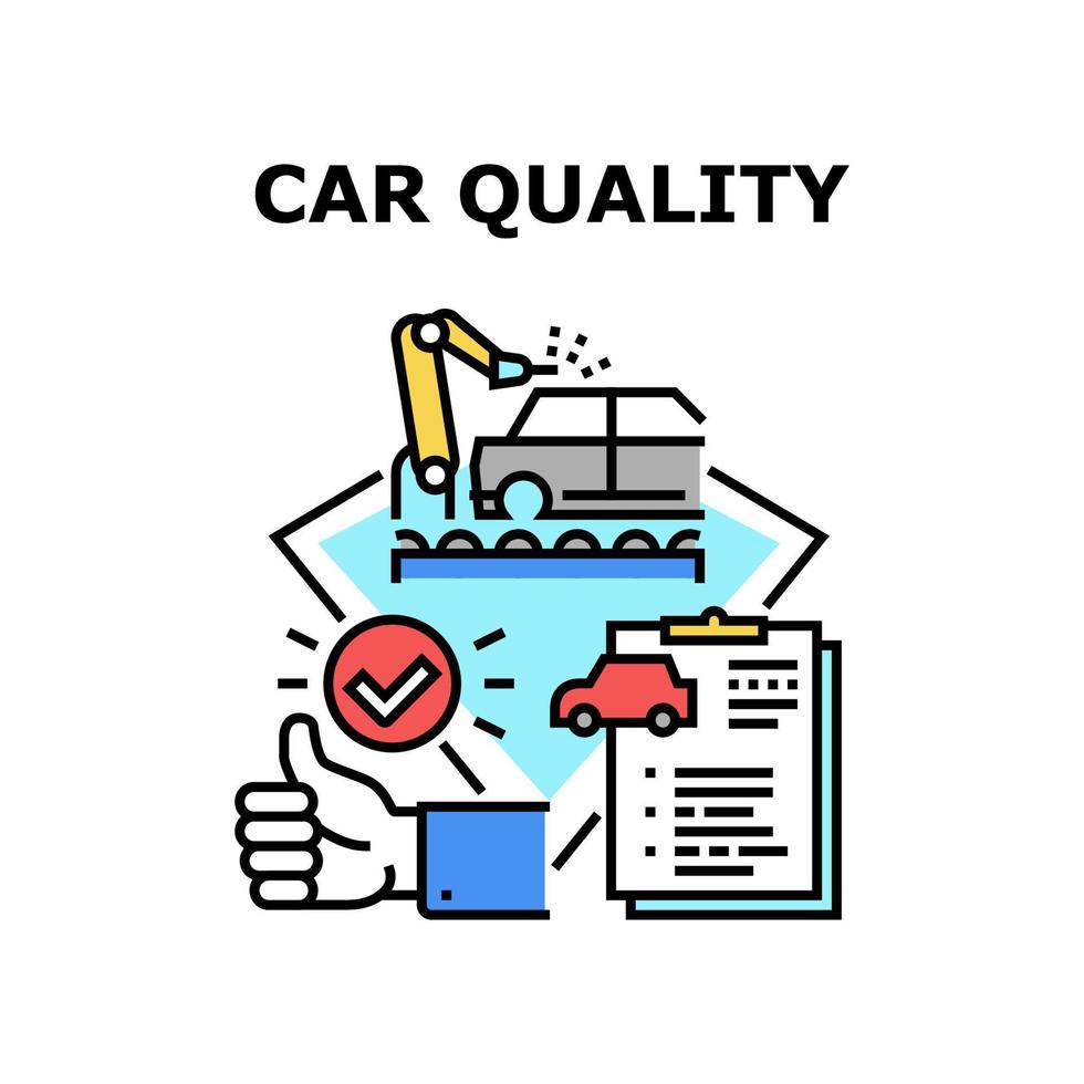 Car Quality Vector Concept Color Illustration 9974758 Vector Art at ... Car Quality Vector Concept Color Illustration 9974758 Vector Art at ...
