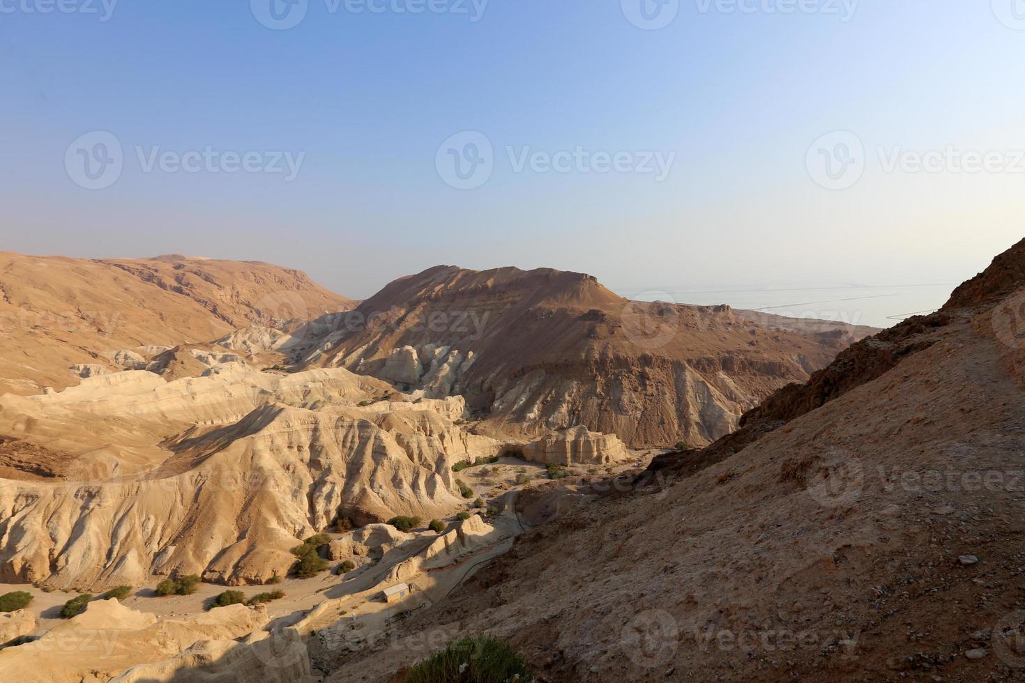 The Judean Desert in the Middle East, located on the territory of ...