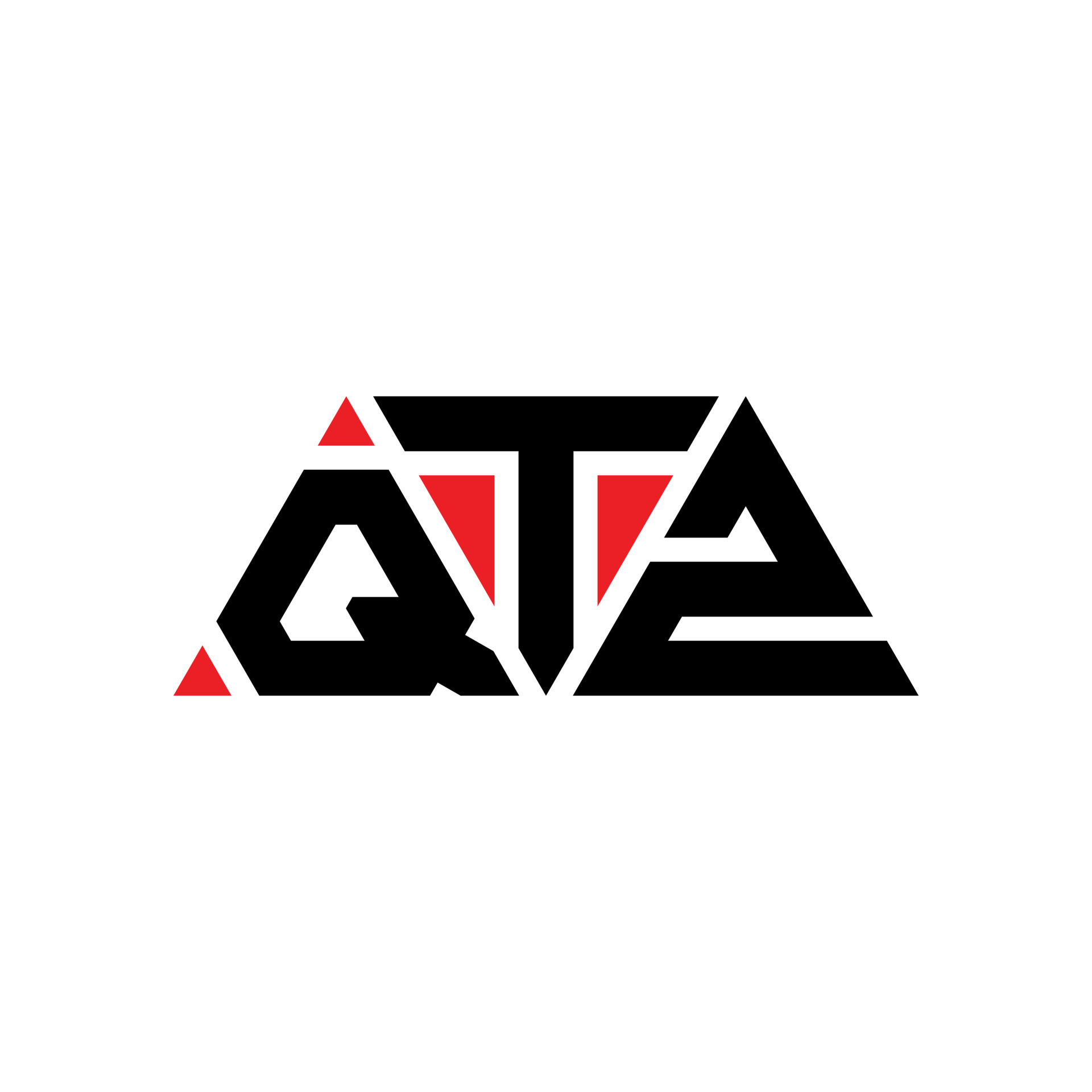 QTZ Triangle Letter Logo Design With Triangle Shape QTZ Triangle Logo qtz-triangle-letter-logo-design-with-triangle-shape-qtz-triangle-logo