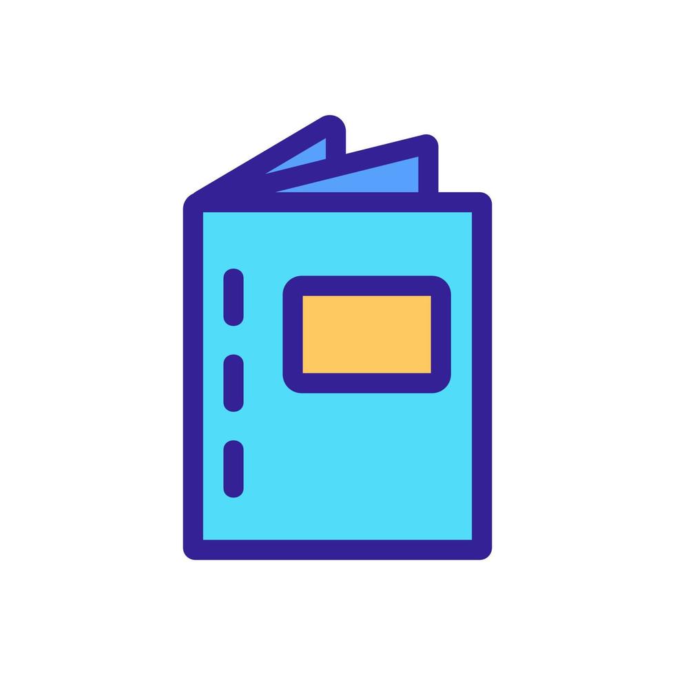 booklet icon vector. Isolated contour symbol illustration 9986787 ... booklet icon vector. Isolated contour symbol illustration 9986787 ...