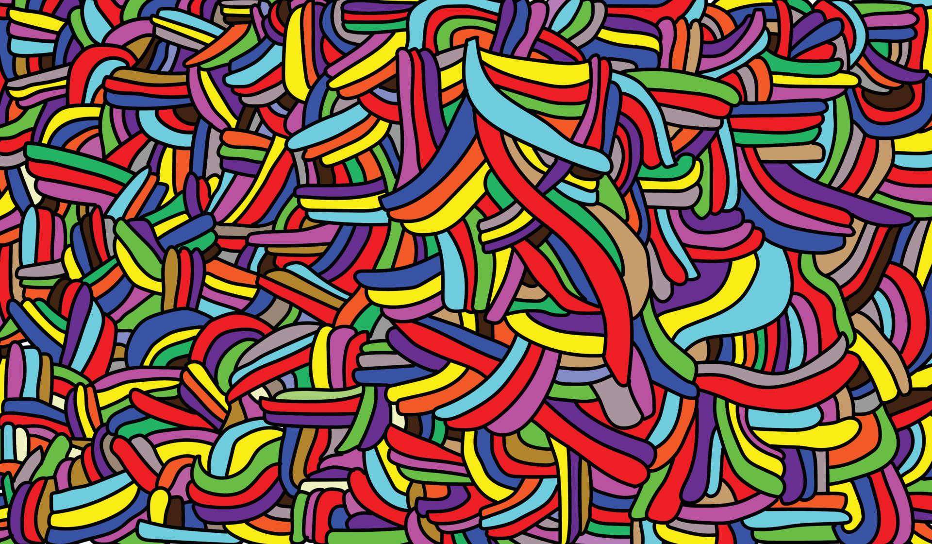 full pattern using full color 9988407 Vector Art at Vecteezy