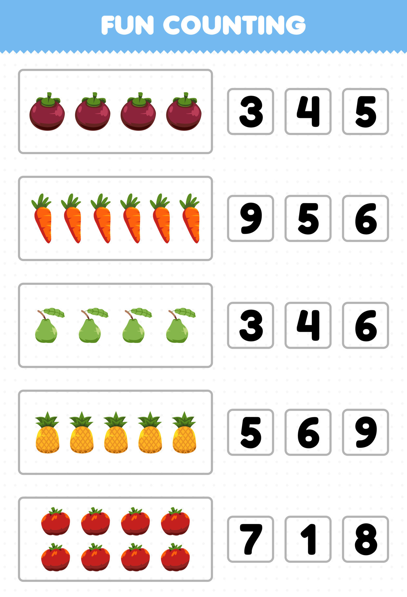 Education Game For Children Fun Counting And Choosing The Correct education-game-for-children-fun-counting-and-choosing-the-correct
