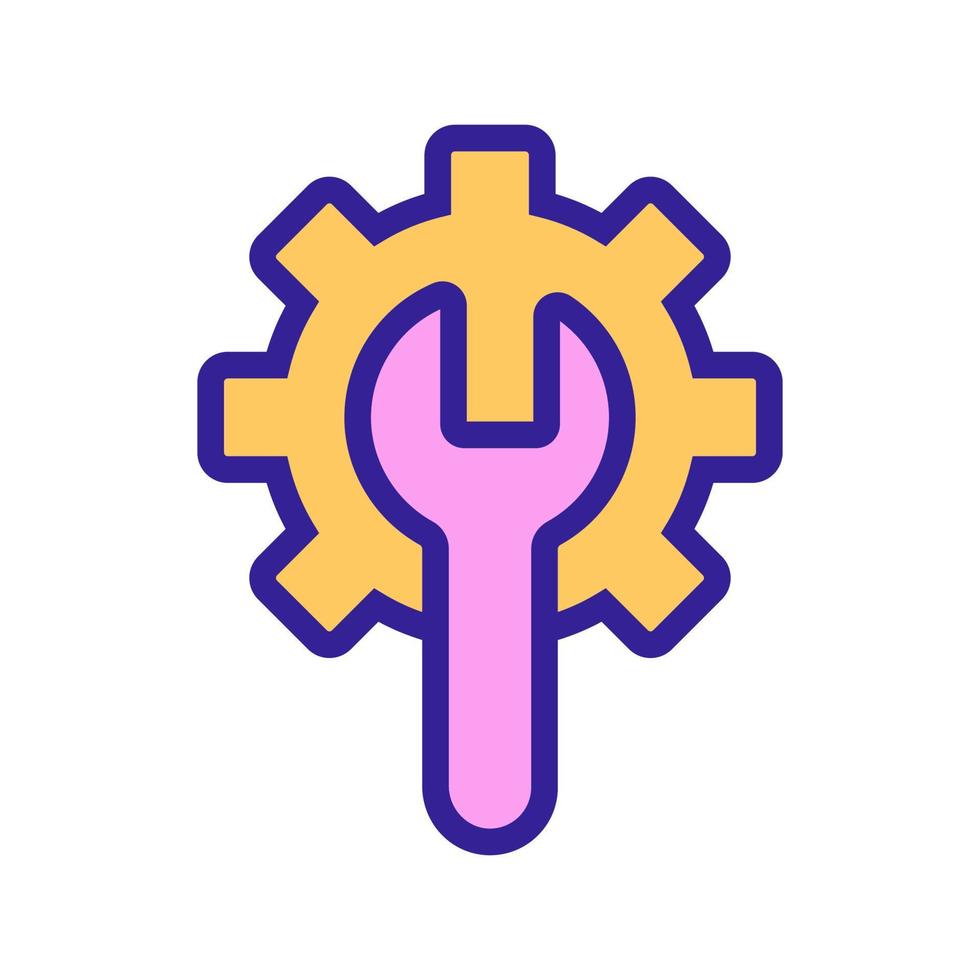 Automation icon vector. Isolated contour symbol illustration 9990439 ... Automation icon vector. Isolated contour symbol illustration 9990439 ...